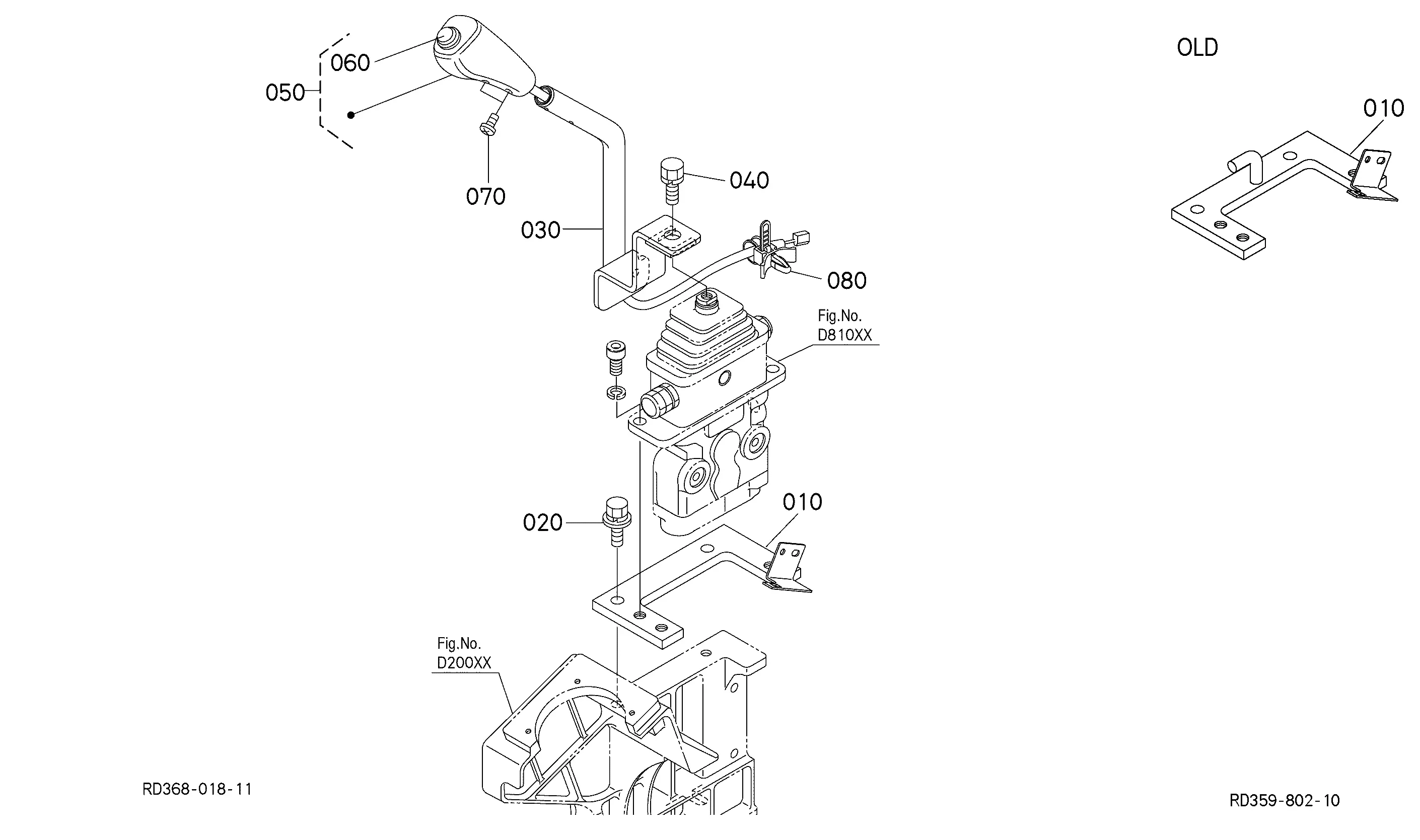 Kubota KX057-4 (EXCAVATOR W/RUB TRKS/CANOPY) Parts Diagrams