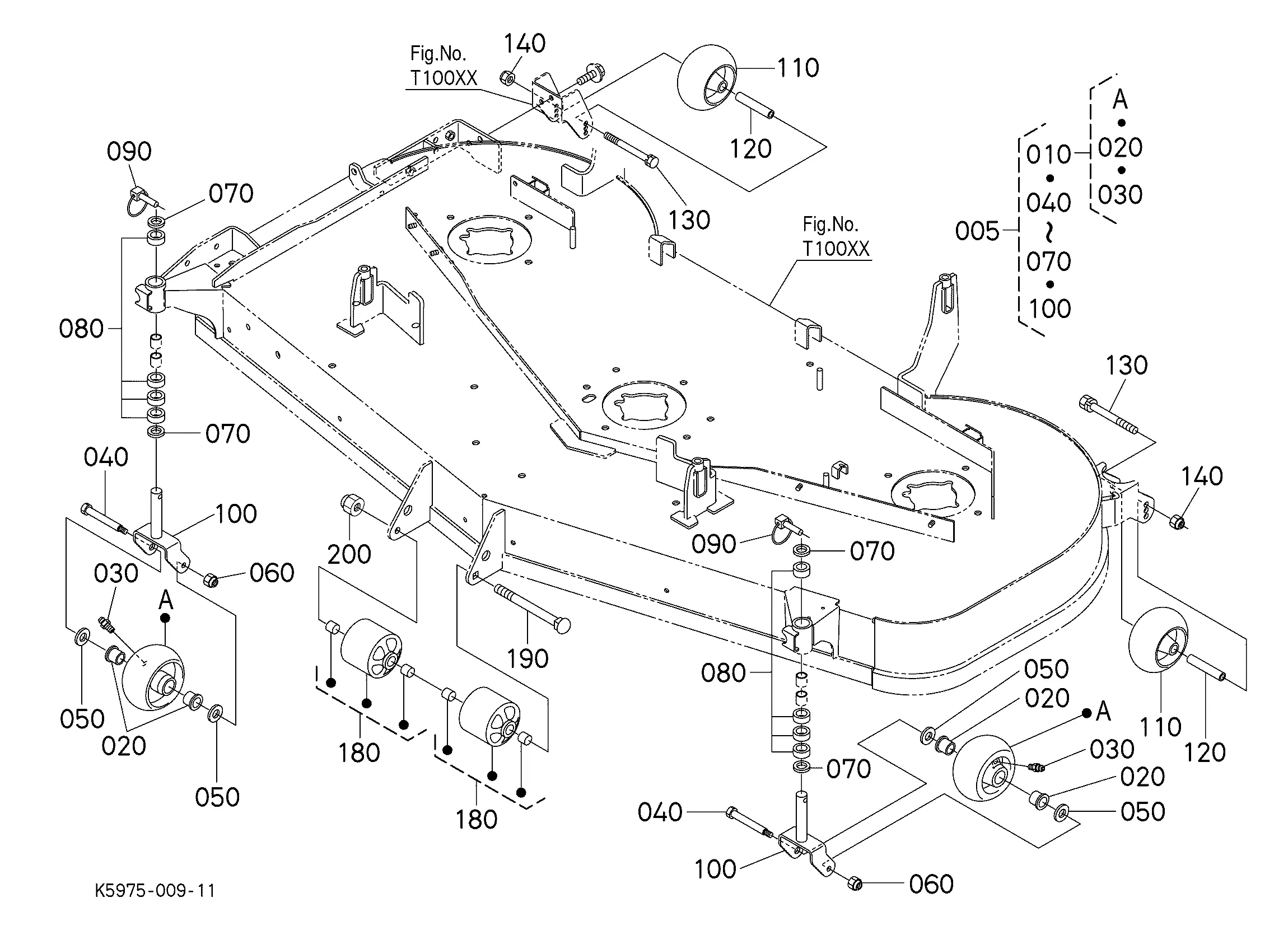 Kubota RCK72P-1500Z(ZD1511LF) Parts Diagrams