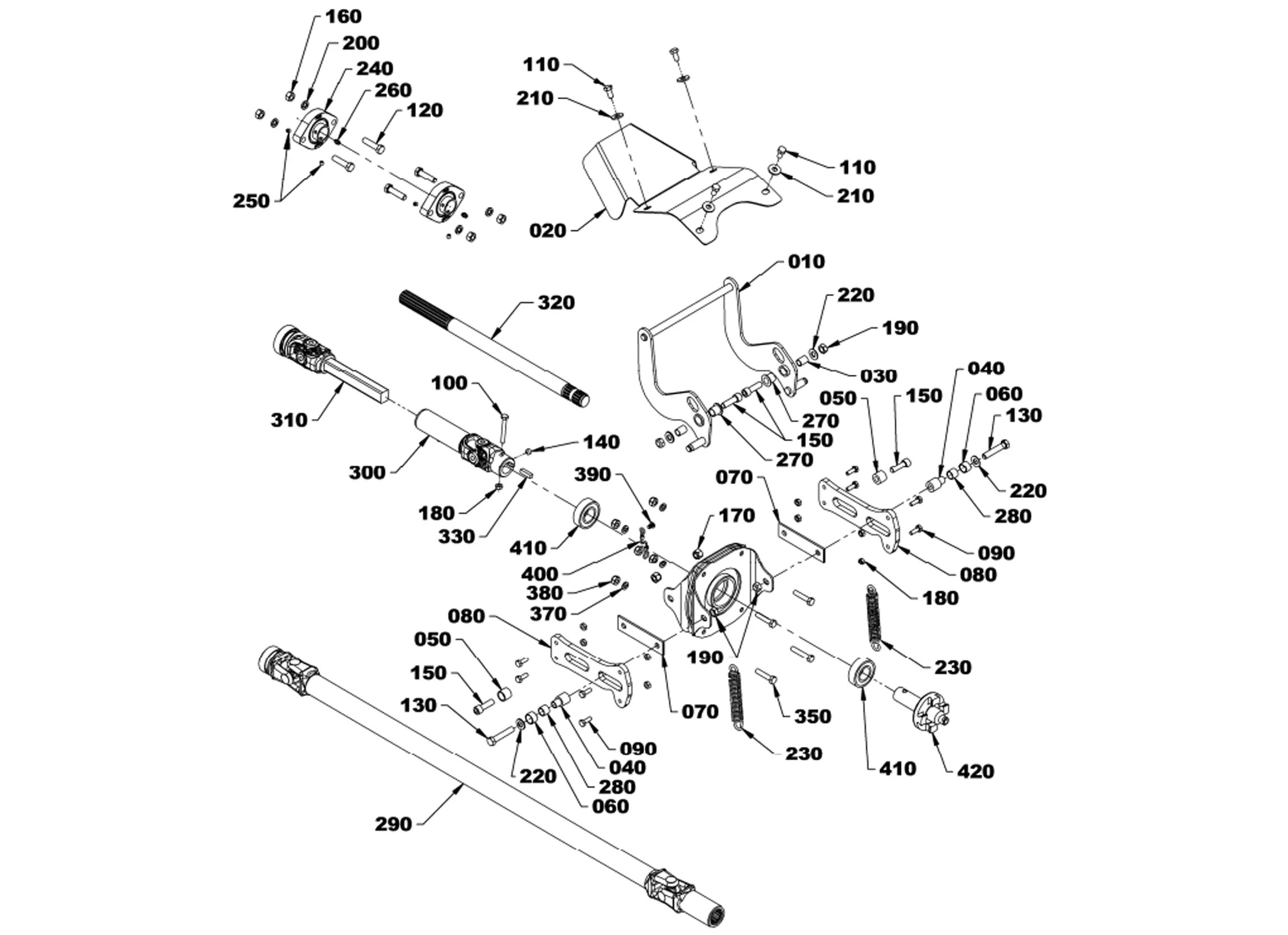 Kubota B3411 Parts Diagrams