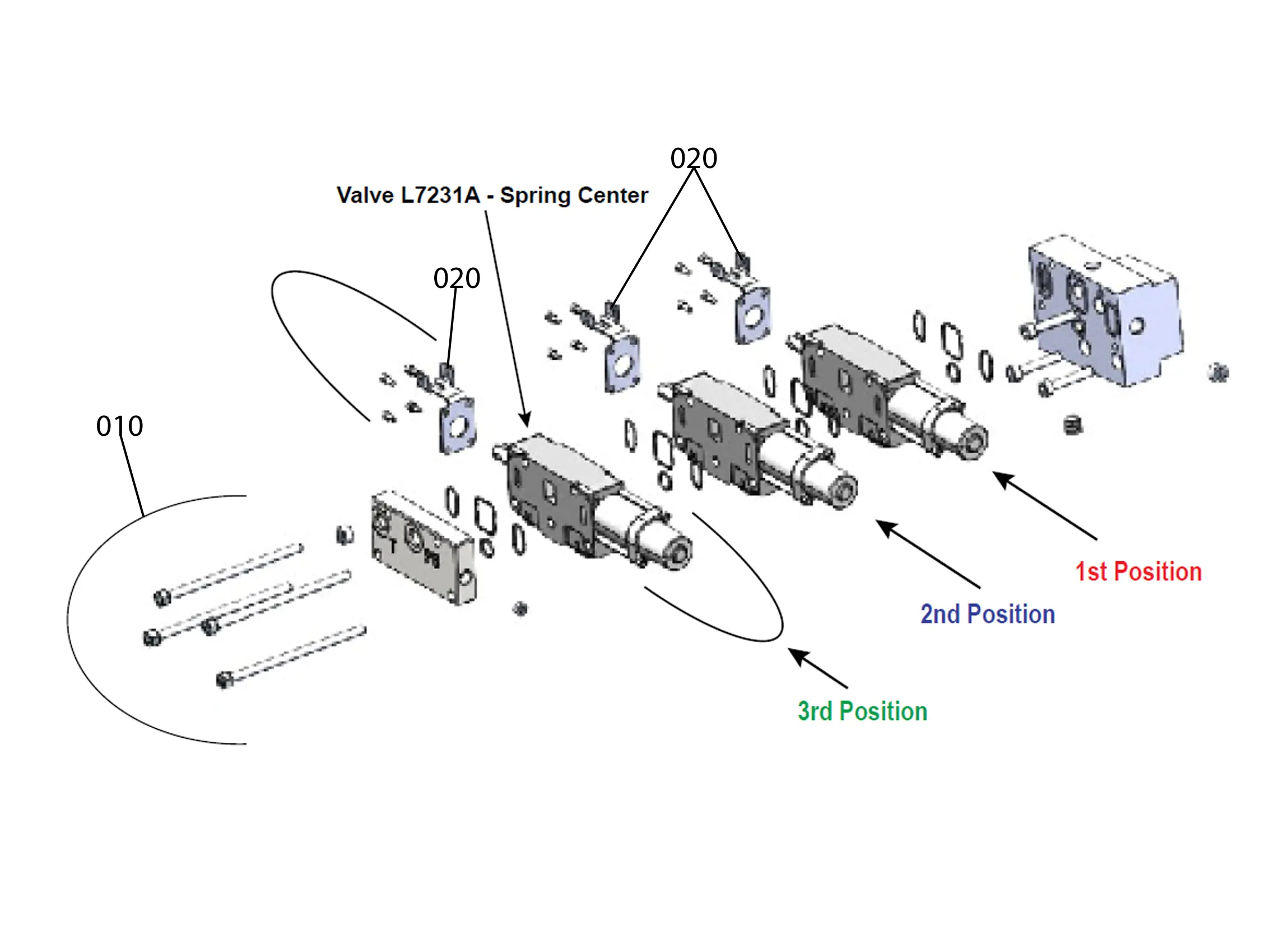 Kubota L7223A - 3RD POSITION REAR REMOTE VALVE LEVER KIT Parts Diagrams