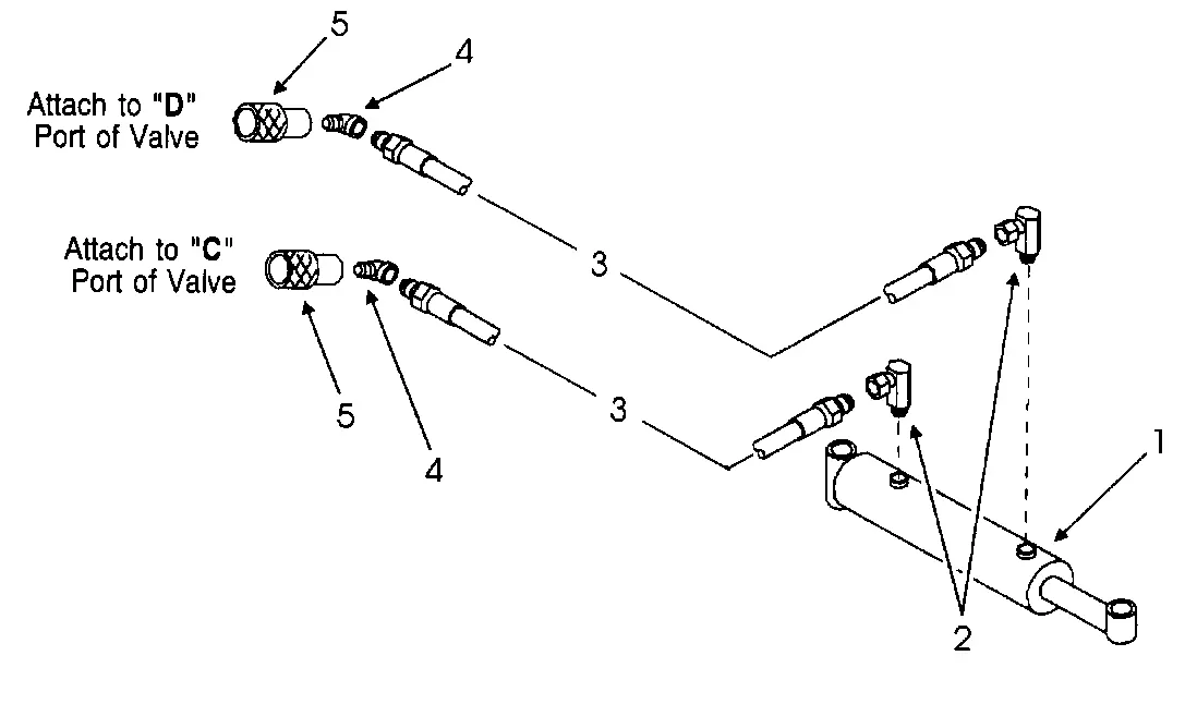 Kubota B2651 (FRONT BLADE MOUNTING KIT) Parts Diagrams