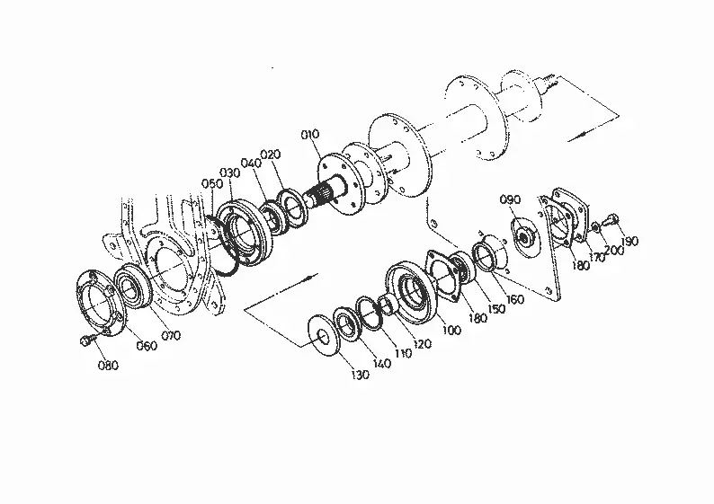 Kubota FL1271C(B SERIES) (ROTARY TILLER) Parts Diagrams