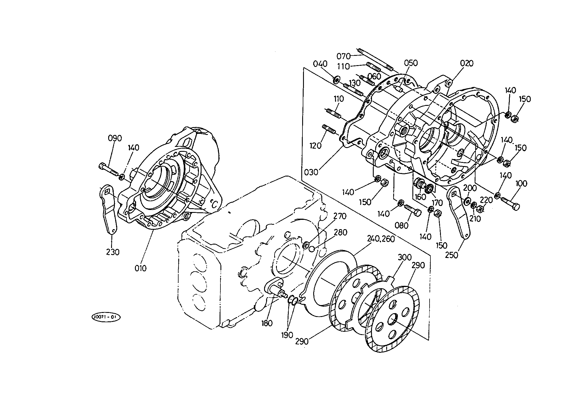 Kubota L2850DT (Dual Traction 4wd) Parts Diagrams