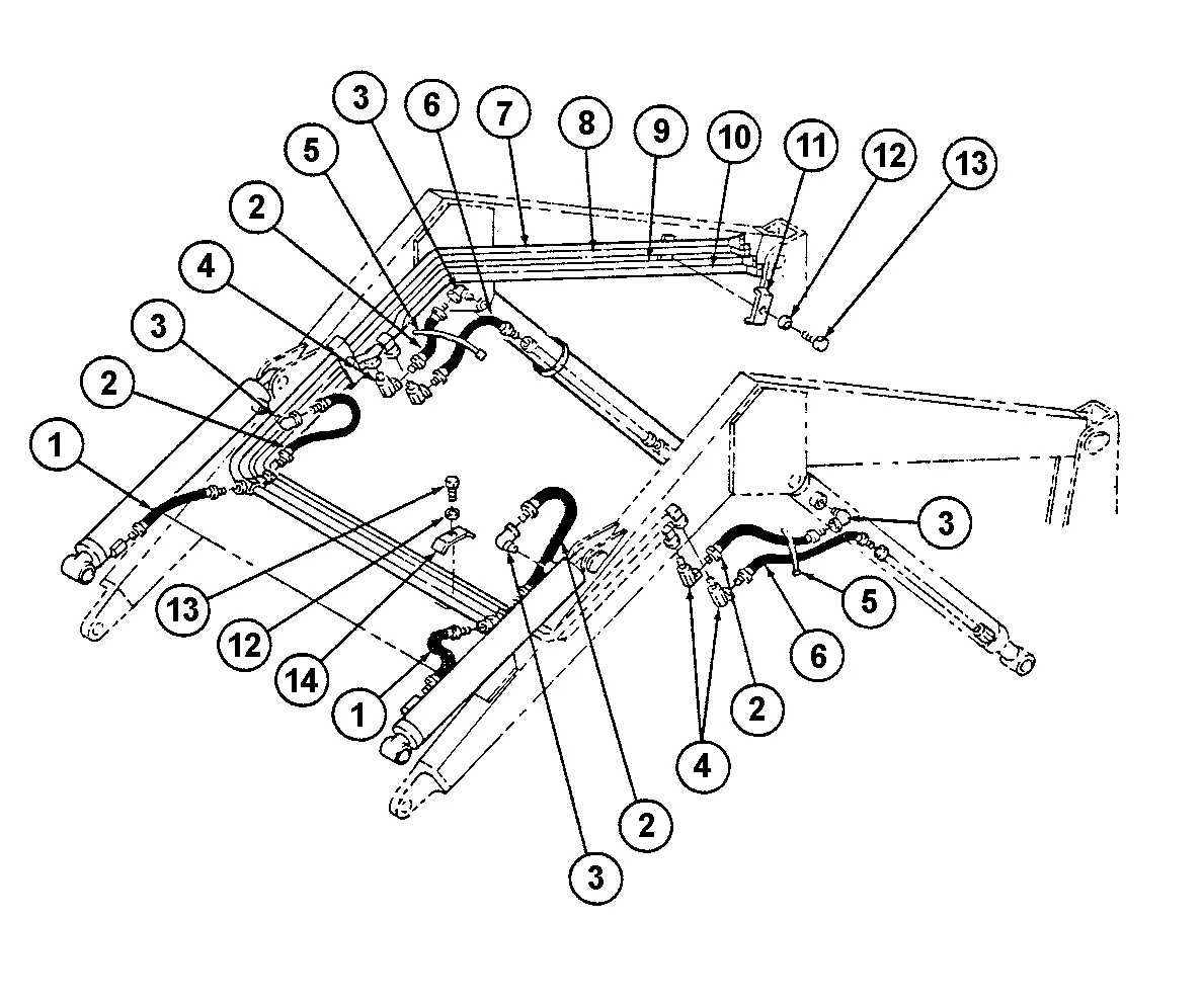 Kubota M1810 Parts Diagrams