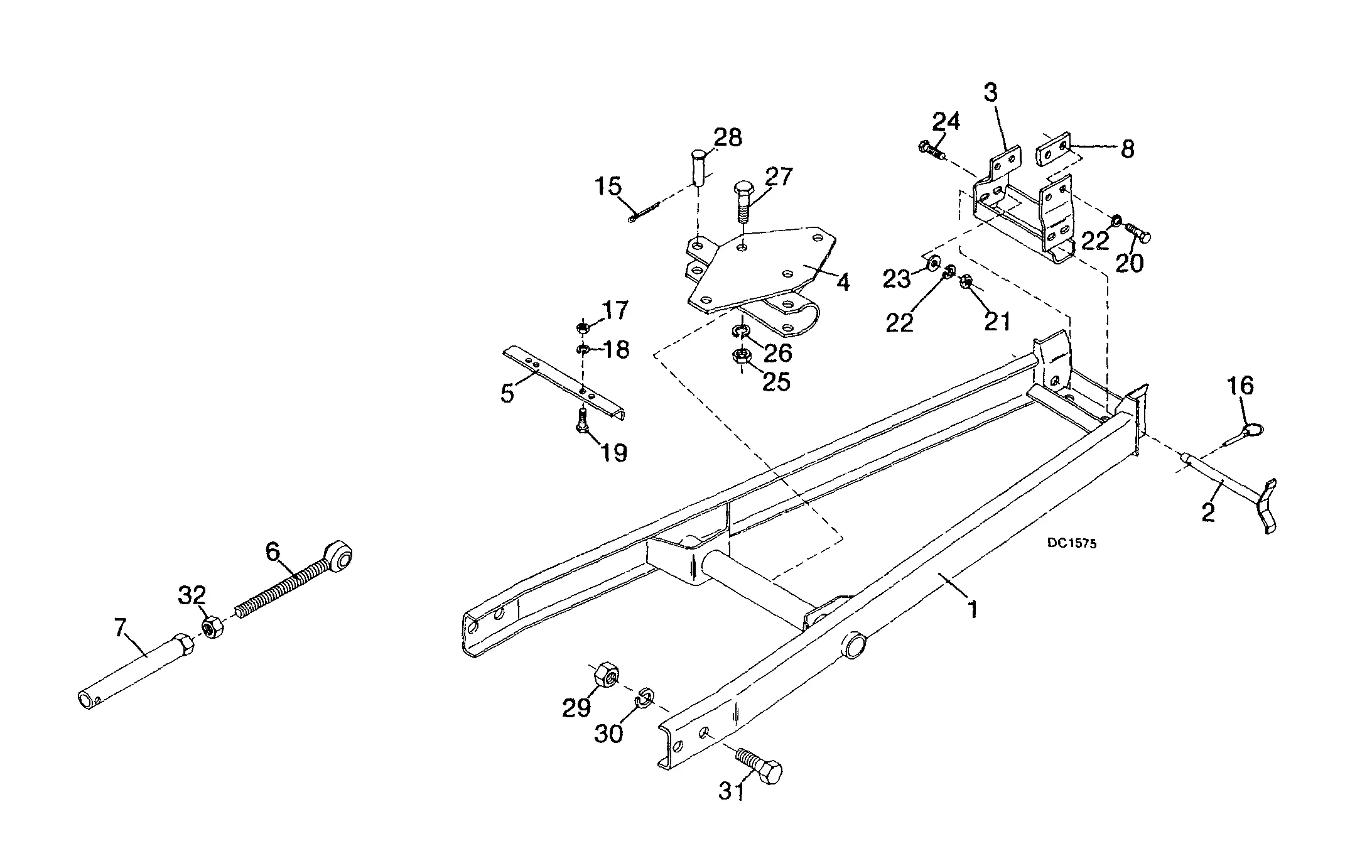 Kubota MOUNTING KIT Parts Diagrams