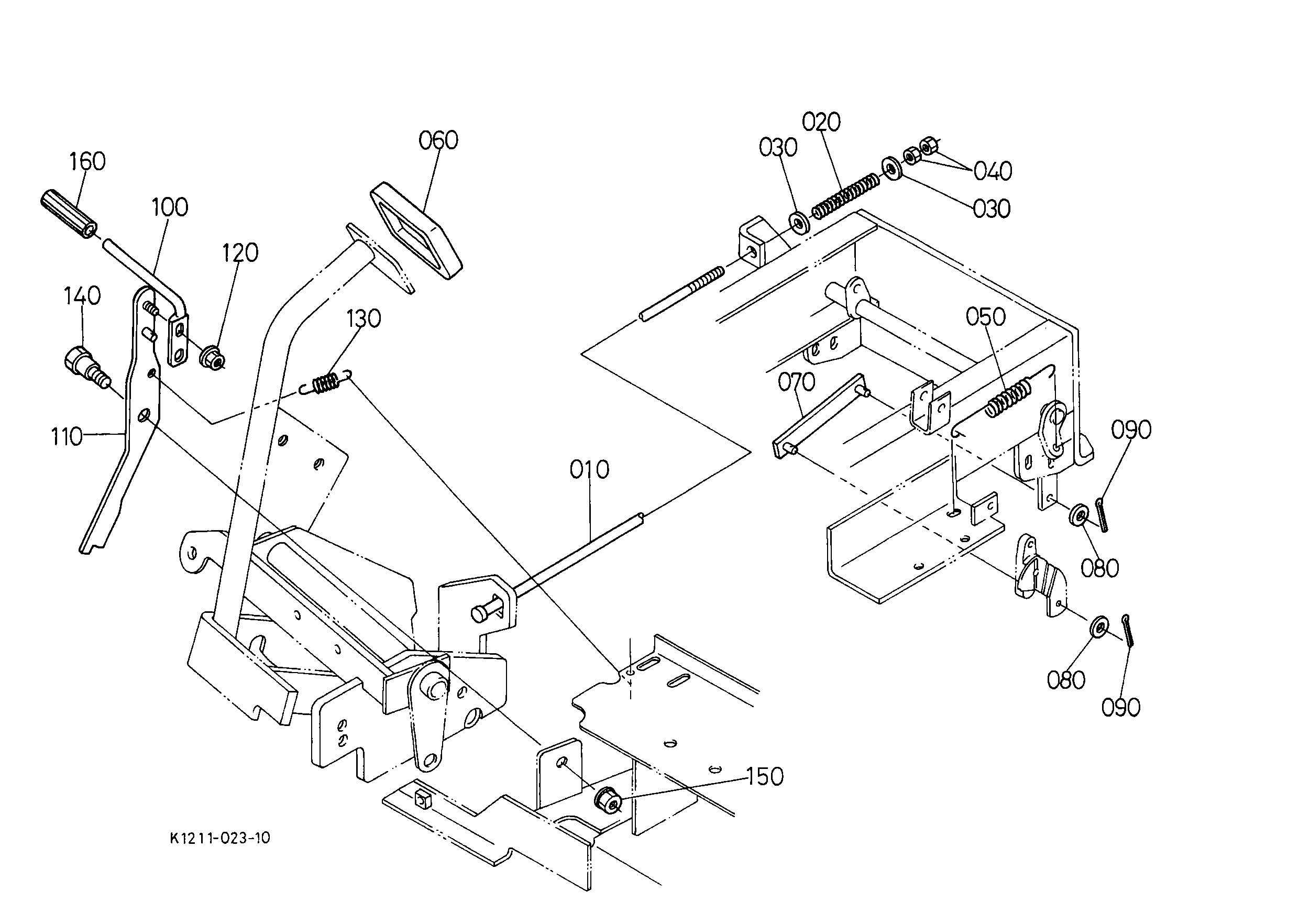 Kubota TG1860G (Gas) Parts Diagrams
