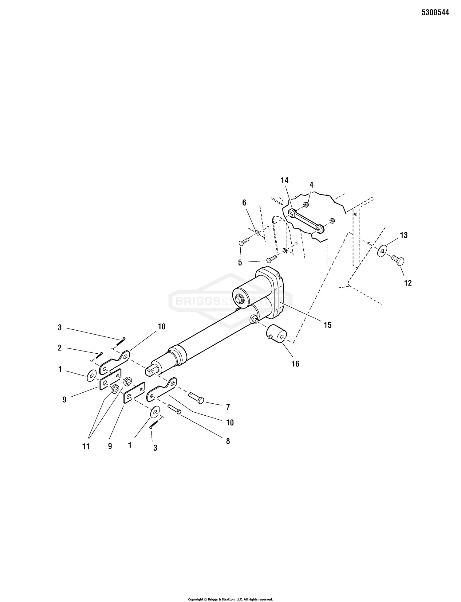 Ferris 5900651 - Procut S Series (H2226B) Parts Diagrams