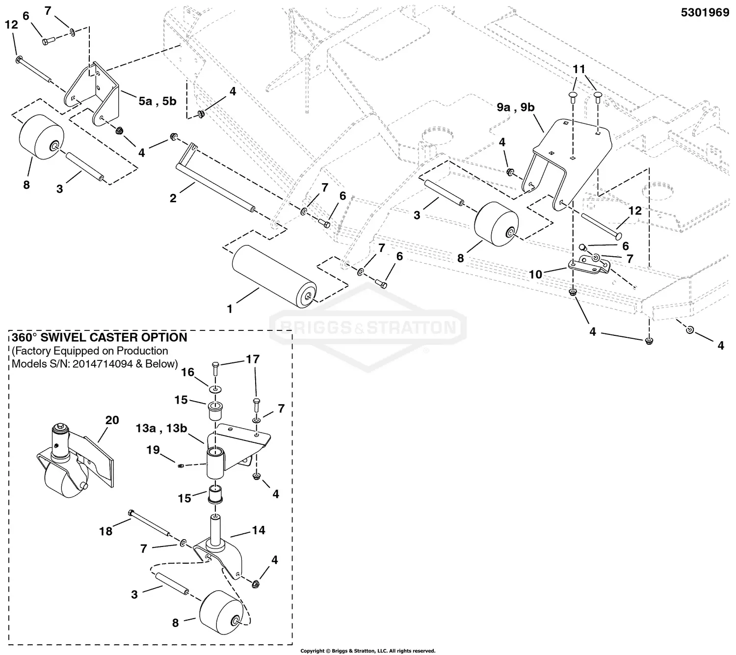 Ferris 5900510 - 72" Side Discharge iCD Mower Deck (3100Z/72) Parts ...