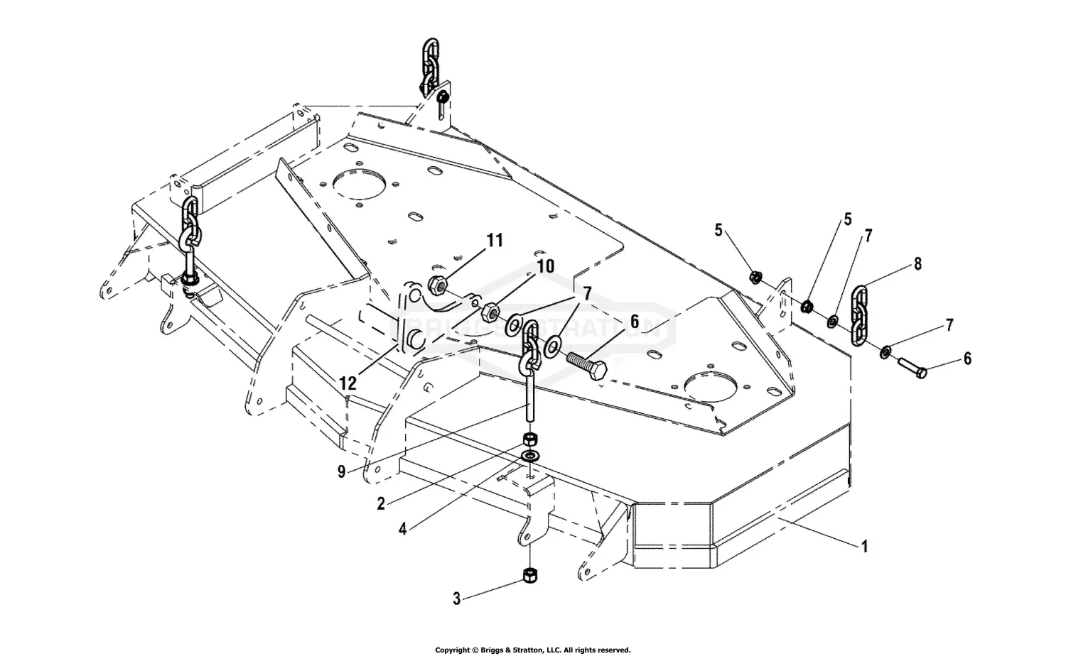 Ferris 5900607 - IS1500Z Series w/ 52" Mower Deck & ROPS ...