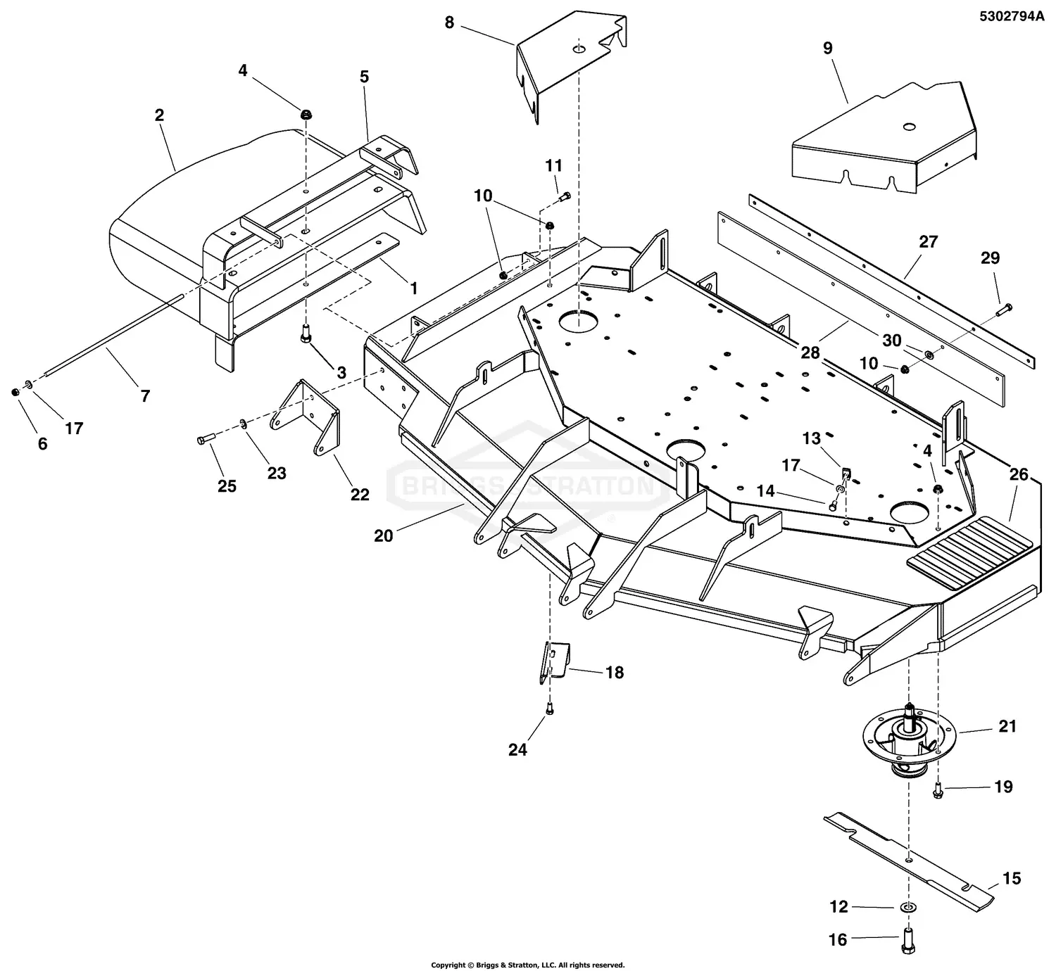 Ferris 5901520 - F210Z Series w/ 61" iCD Mower Deck (F210ZKAV2661 ...