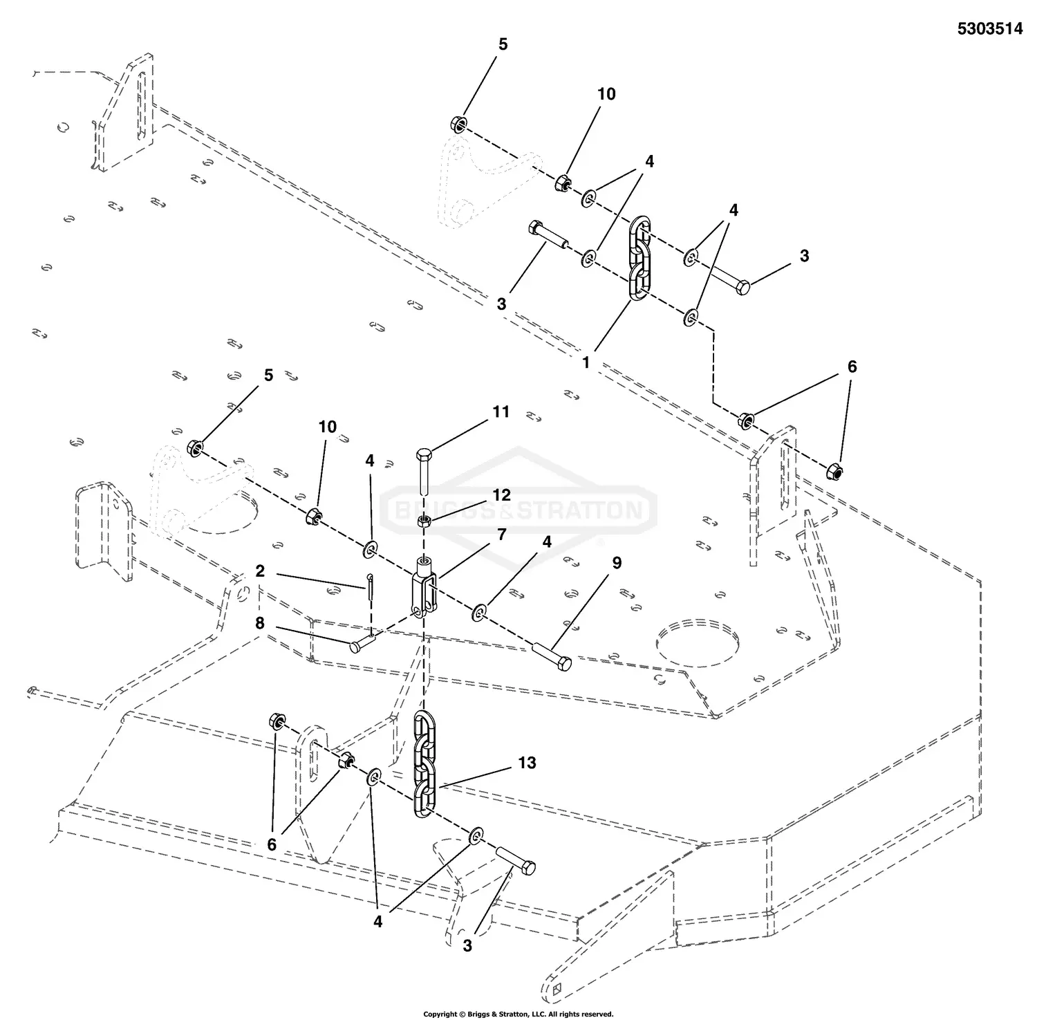 Ferris 5901825 - IS2100Z Series w/ 61" Mower Deck & ROPS ...