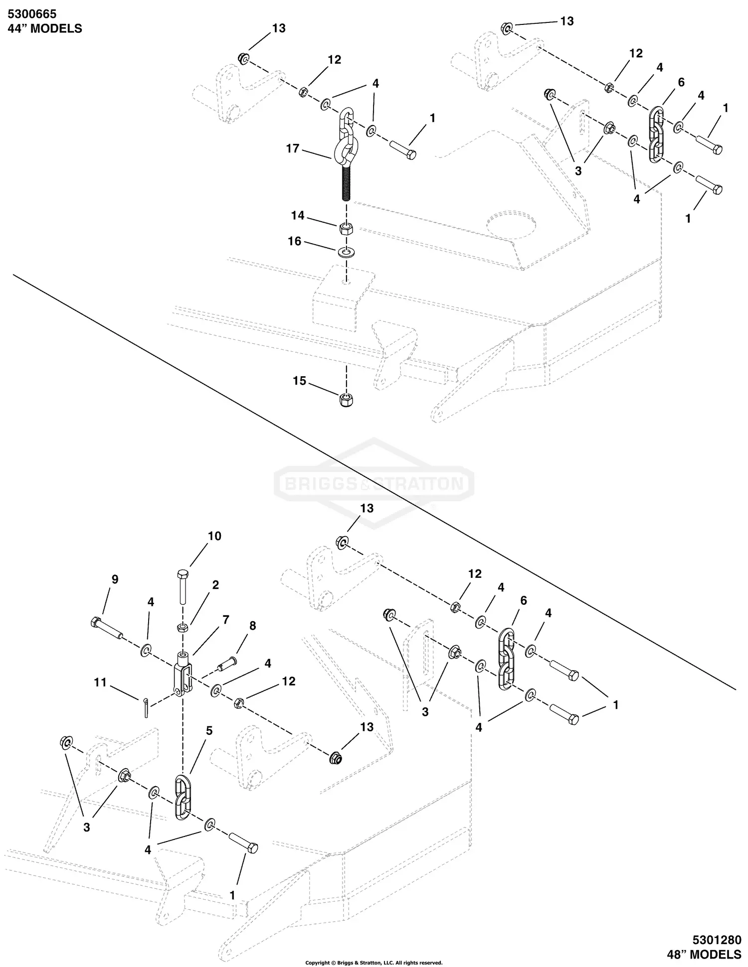Ferris 5900588 - IS1500Z Series w/ 48" iCD Mower Deck & ROPS ...