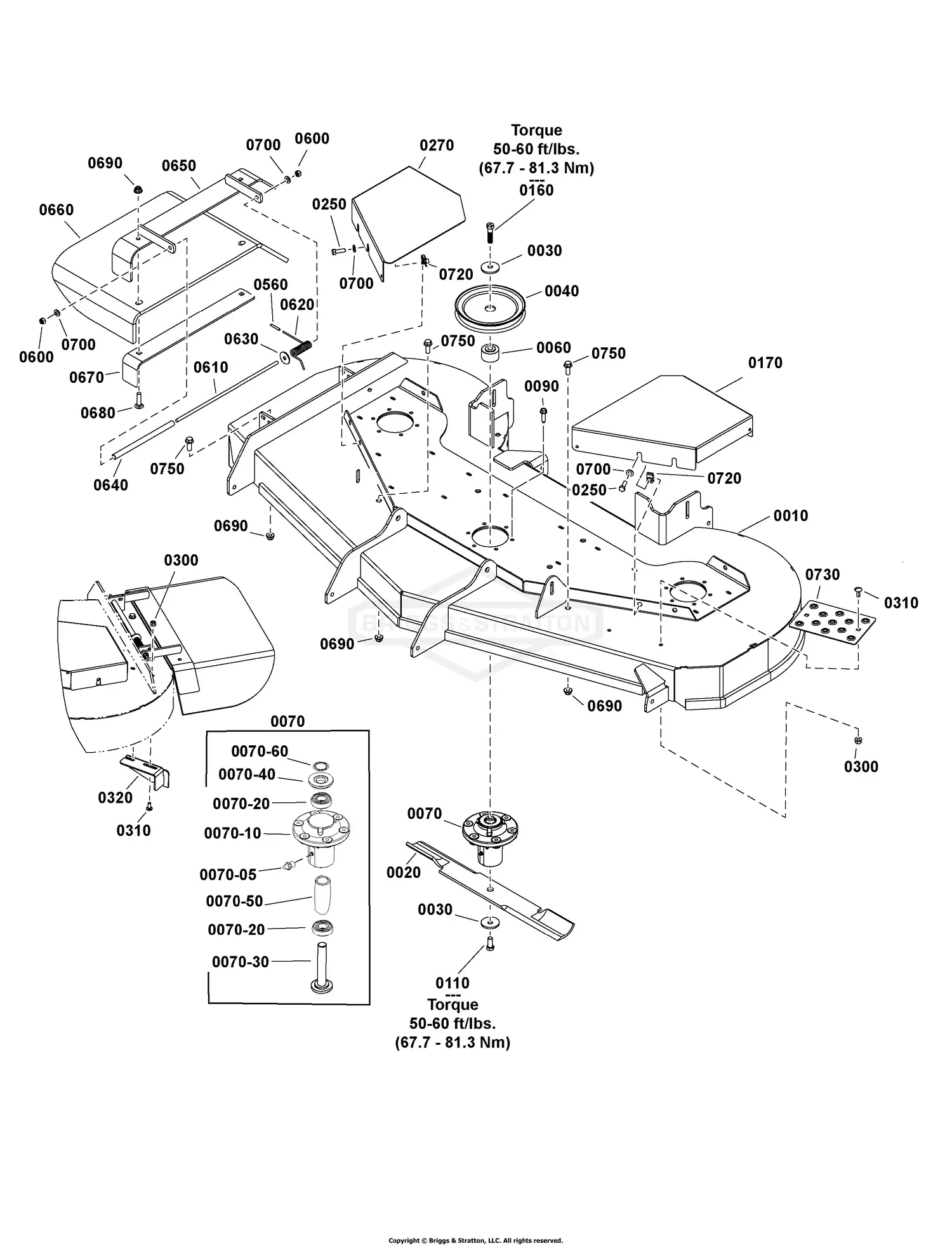Ferris 5902053 - 500S Series w/ 61" Mower Deck (500SB2561) Parts Diagrams