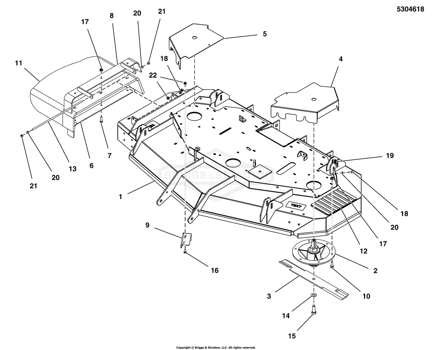 Ferris 5901980 - ISX3300 Series w/ 61" Mower Deck & ROPS ...