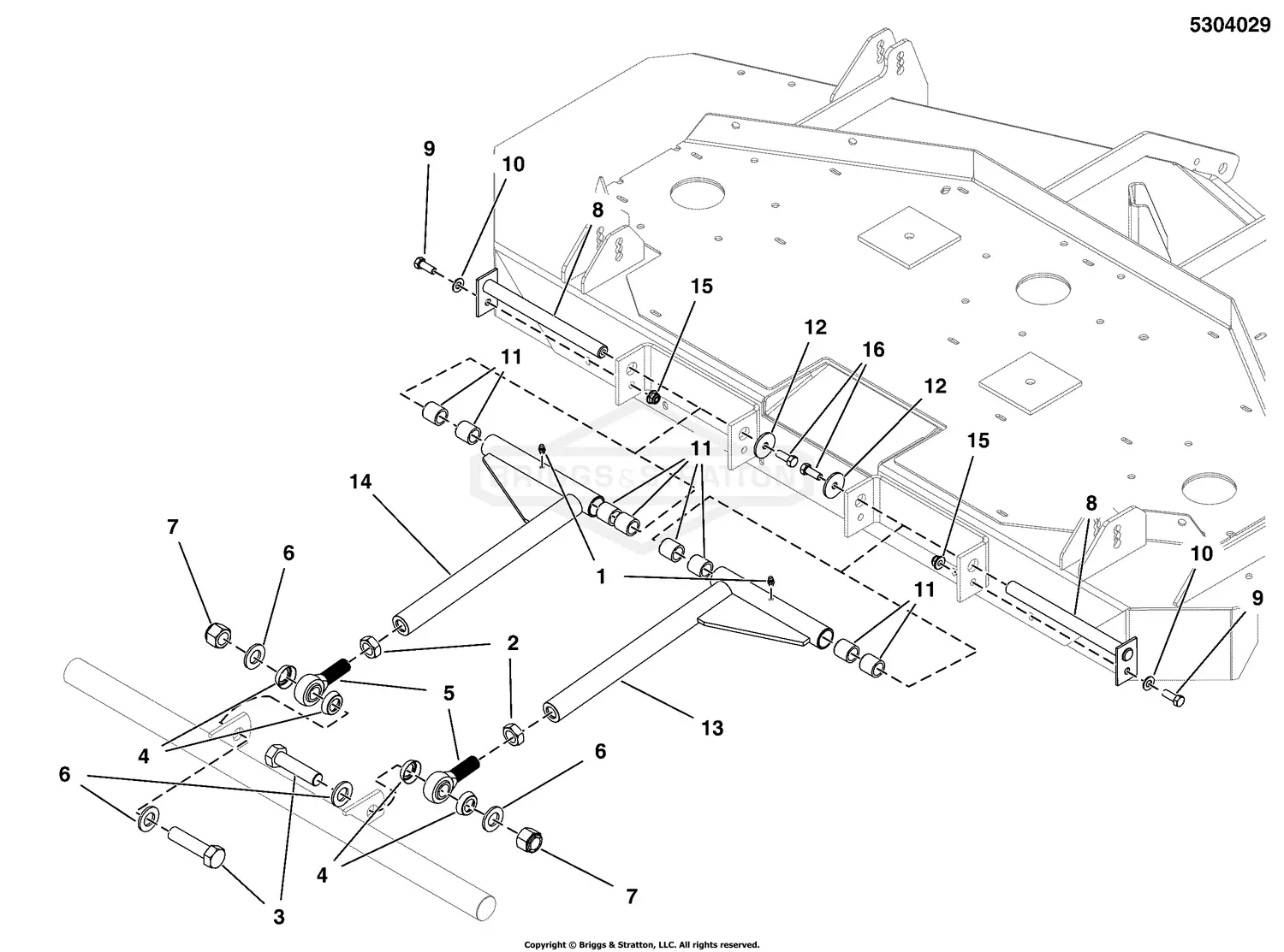 Ferris 5901523 - F320Z Series w/ 61" iCD Mower Deck (F320ZBVE3761 ...