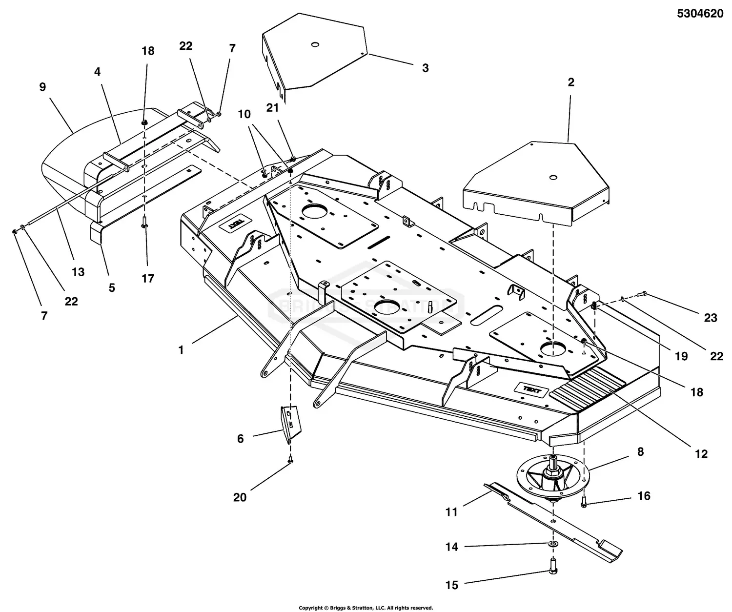 Ferris 5901981 - ISX3300 Series w/ 72" Mower Deck & ROPS ...
