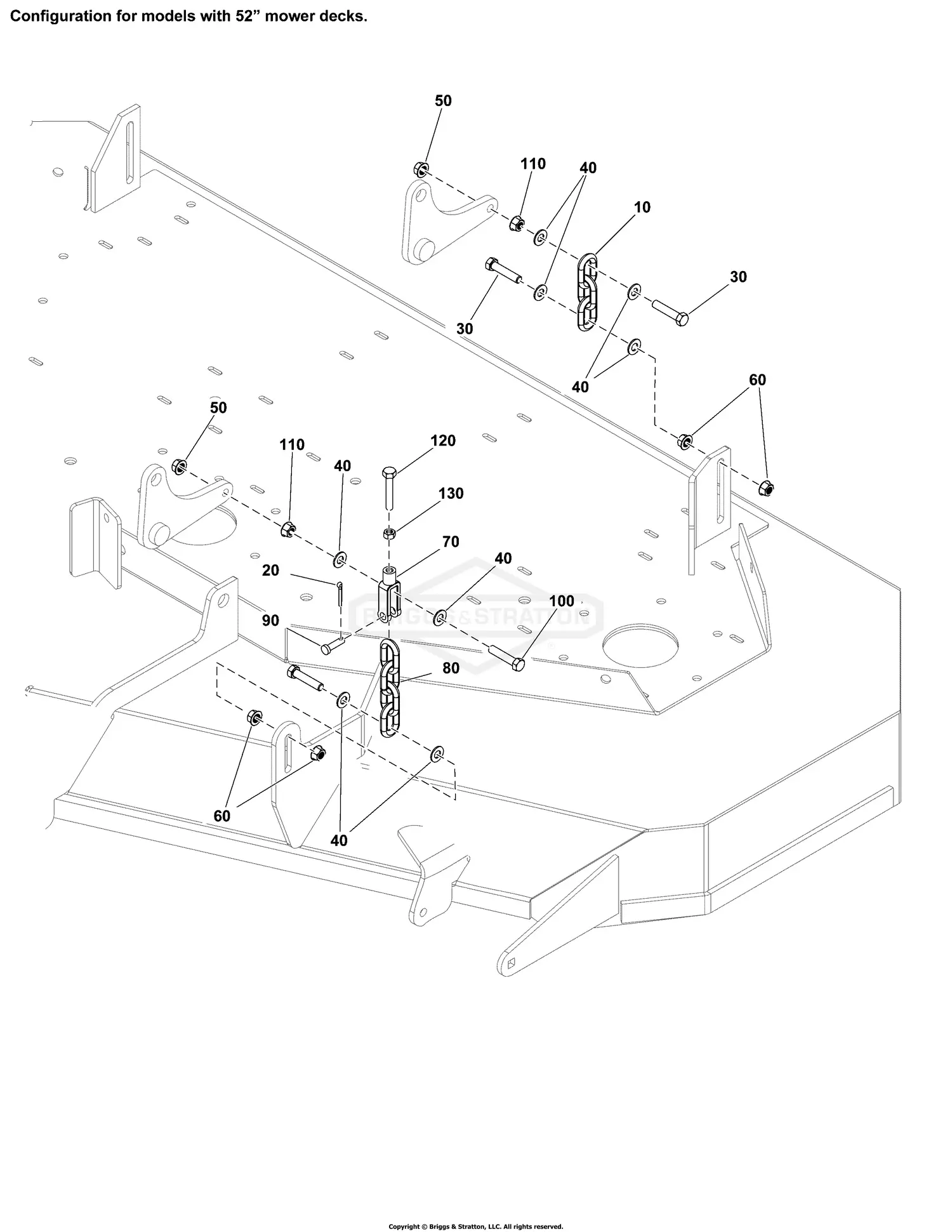 Ferris 5902155 - ISX800 Series w/ 52" iCD+ Mower Deck (ISX800, 52, K24 ...