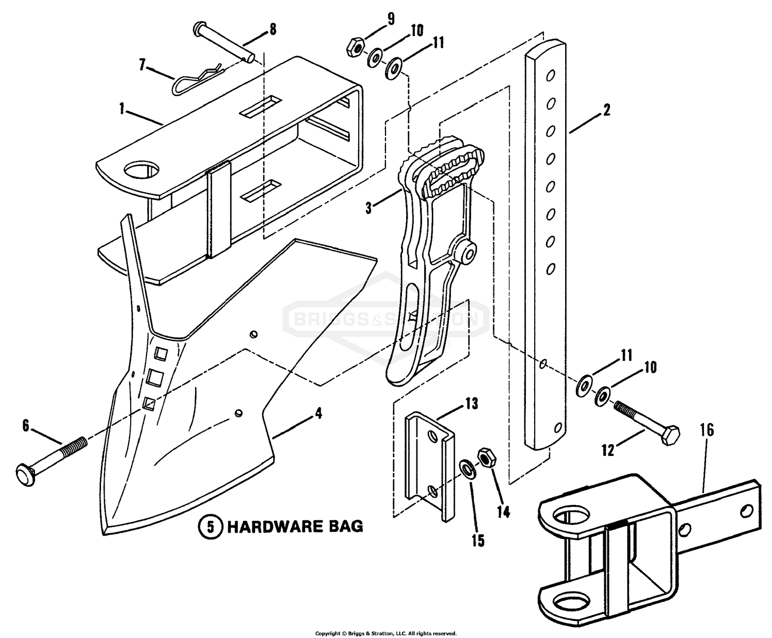 Snapper 81848 - 500TRC, 5 HP Front Tine Tiller Series 0 Parts Diagrams