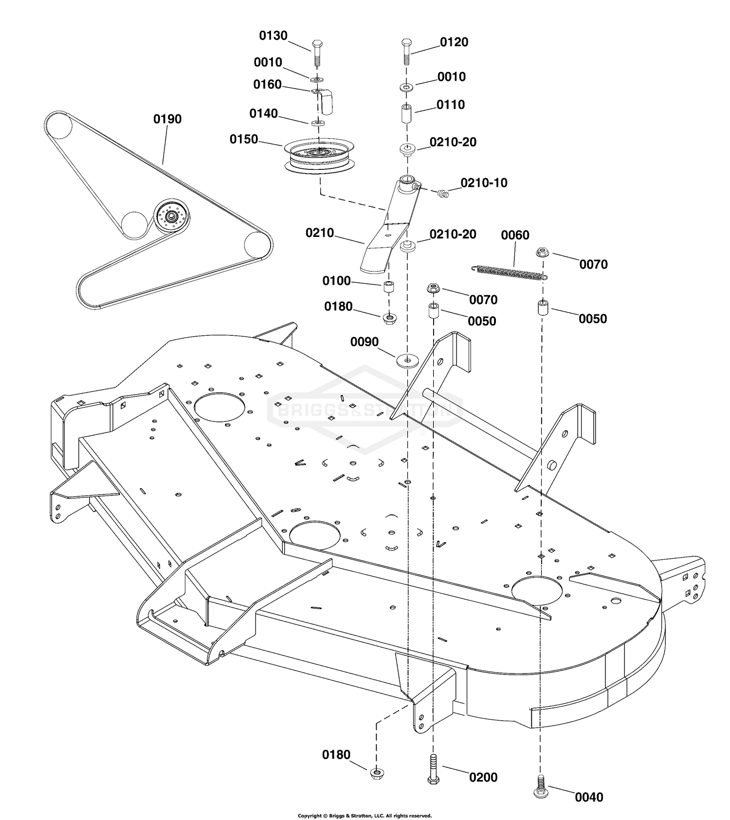 Snapper 2691346-00 - SPX2548, 48" 25 HP SPX Lawn Tractor 150 Series ...