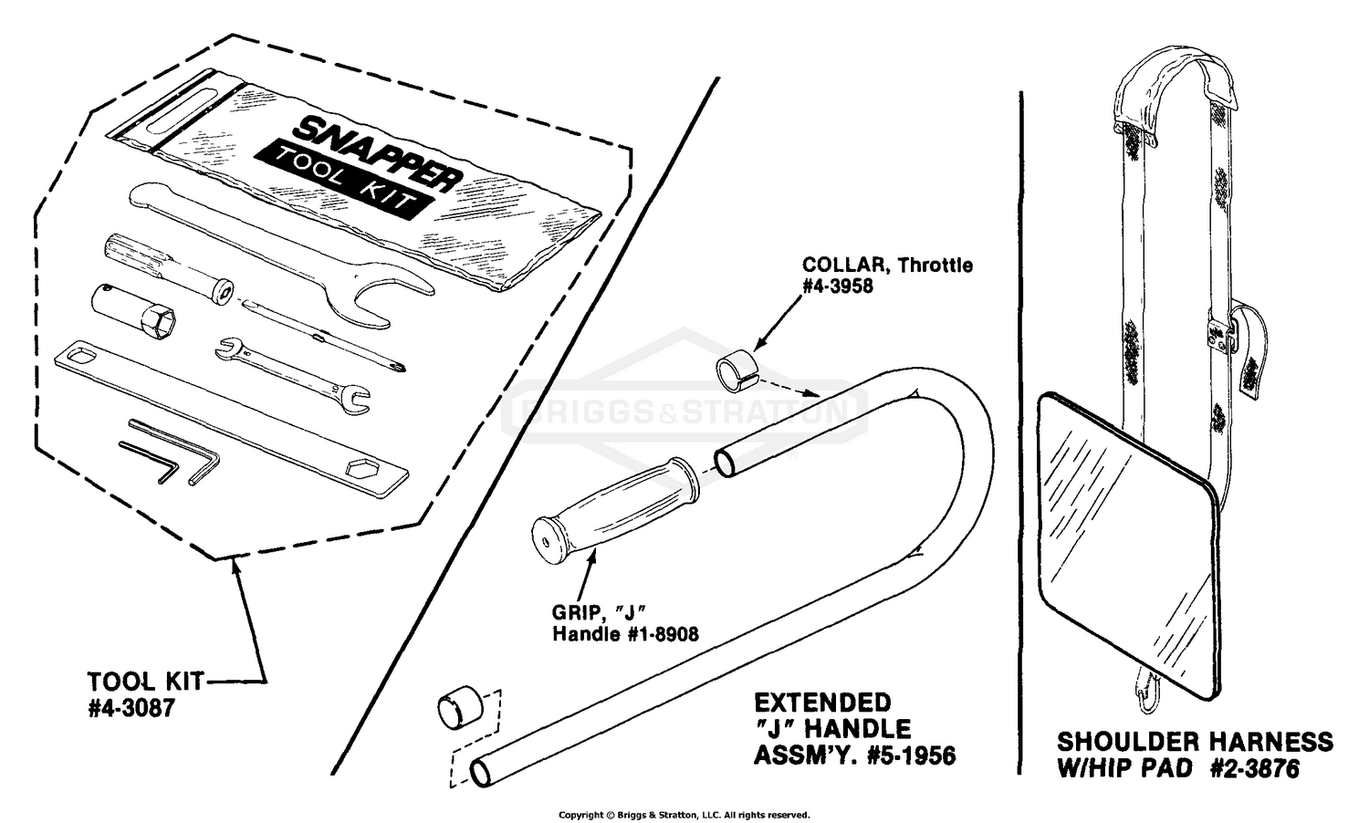 Snapper 80043 - 4111SST, 40.6cc Straight Shaft Trimmer Series 1 Parts ...