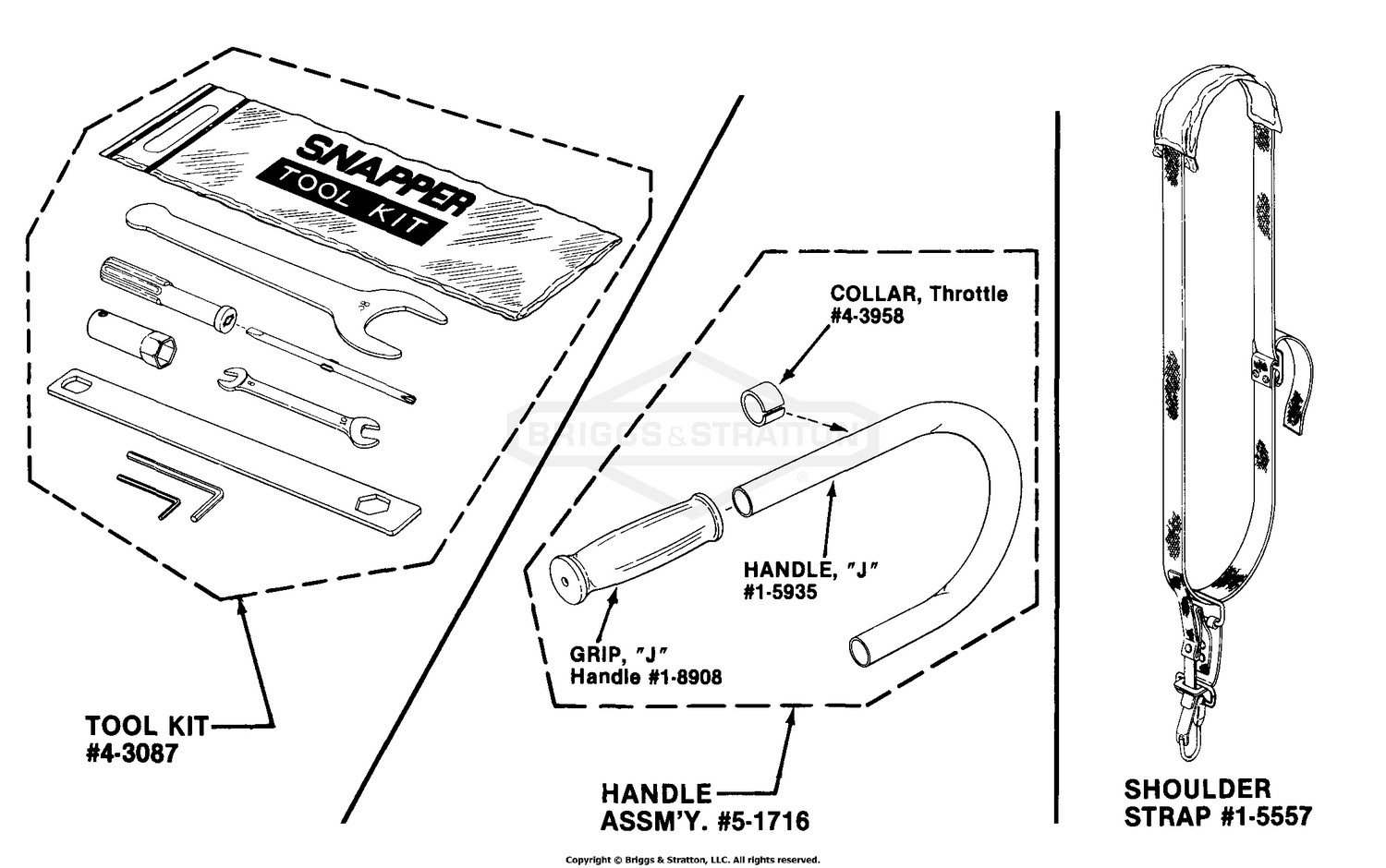 Snapper 86298 - 411SST, 40.6cc Straight Shaft Trimmer Series 1 Parts ...