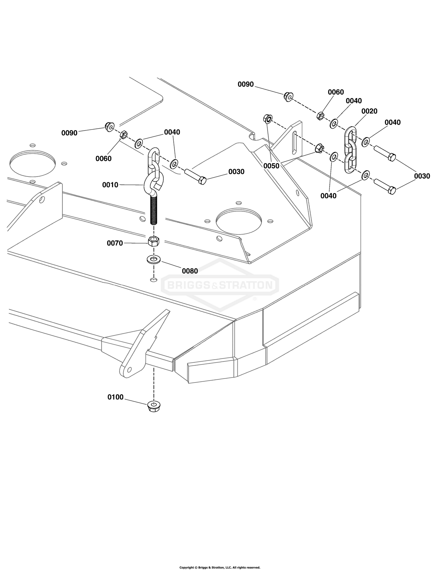 Snapper 5900528 - 400ZB2748, 48" ZTR 400Z Series Parts Diagrams