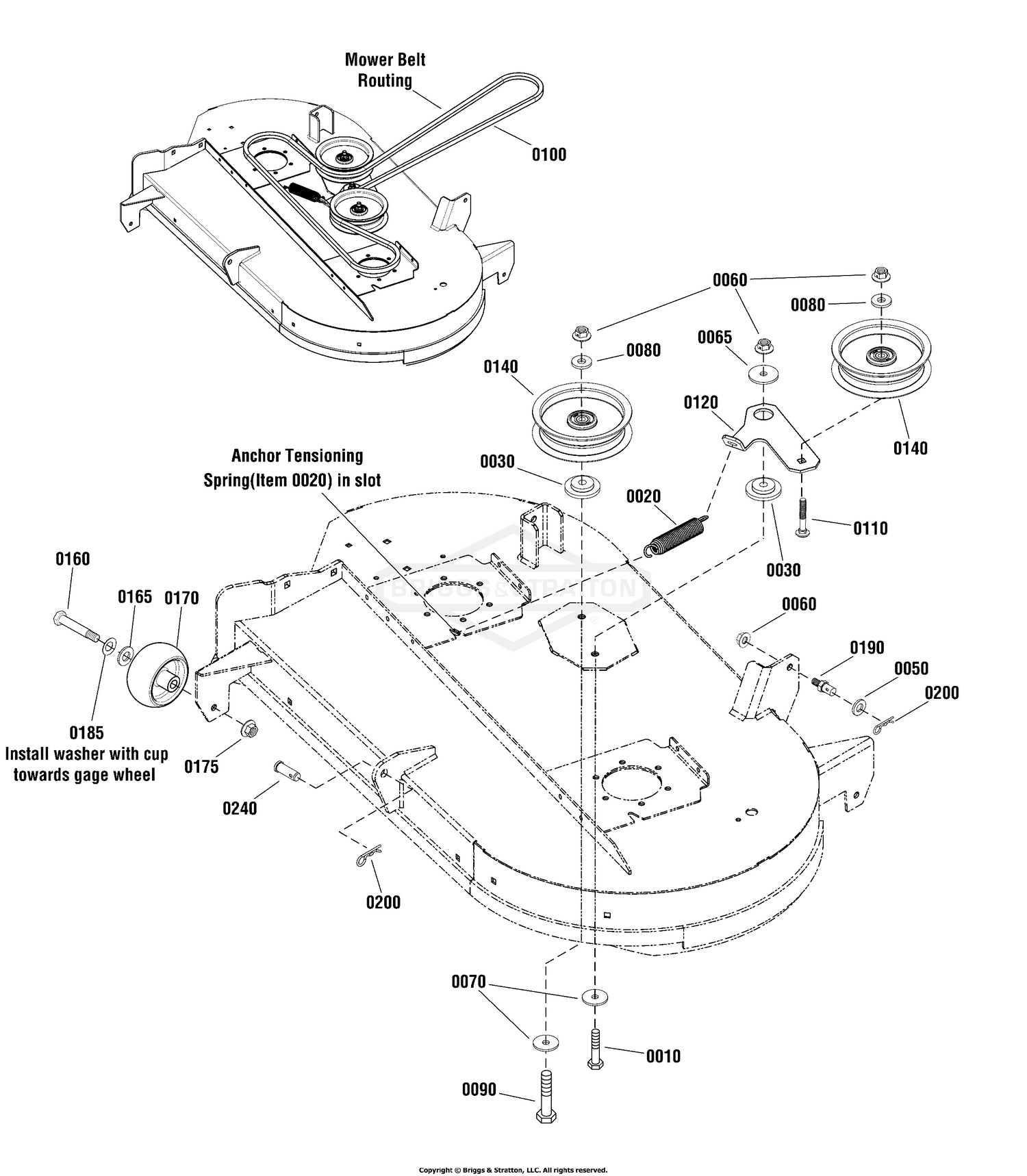 Snapper 2691317-01 - ZT2342, 42" (107CM) Fabricated 23HP, 360Z Series ...
