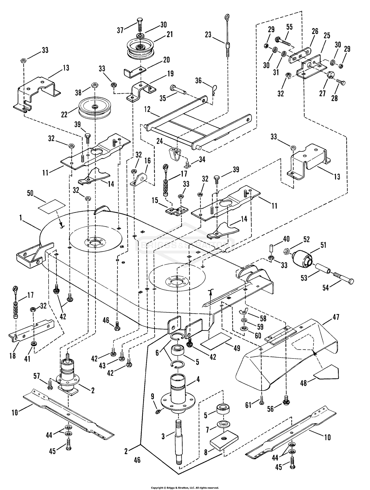 Snapper 80084 - LT12D411B, 41" 12 HP Disc Drive Tractor Series 1 Parts ...