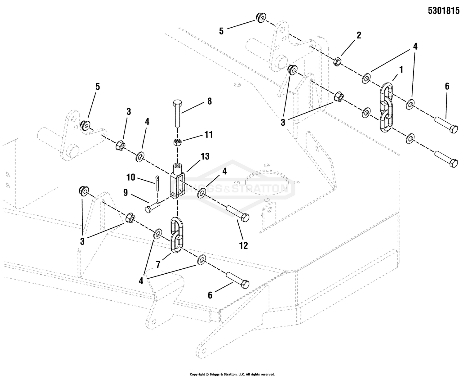 Snapper Pro 5900918 - S75XKAV2252, 52" Zero-Turn Rider Parts Diagrams