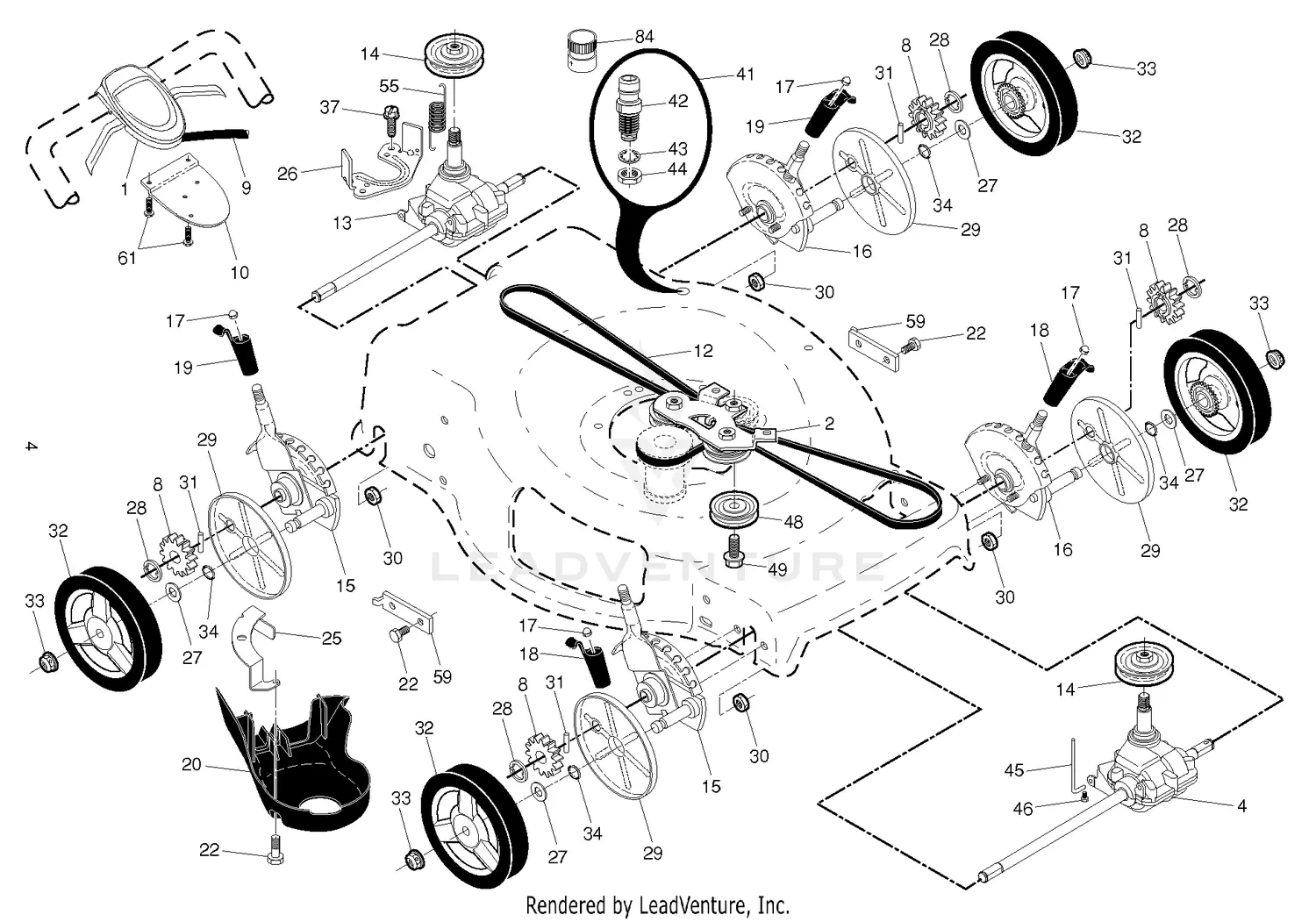Husqvarna 38459 - 917. 384590 (2013-12) Parts Diagrams