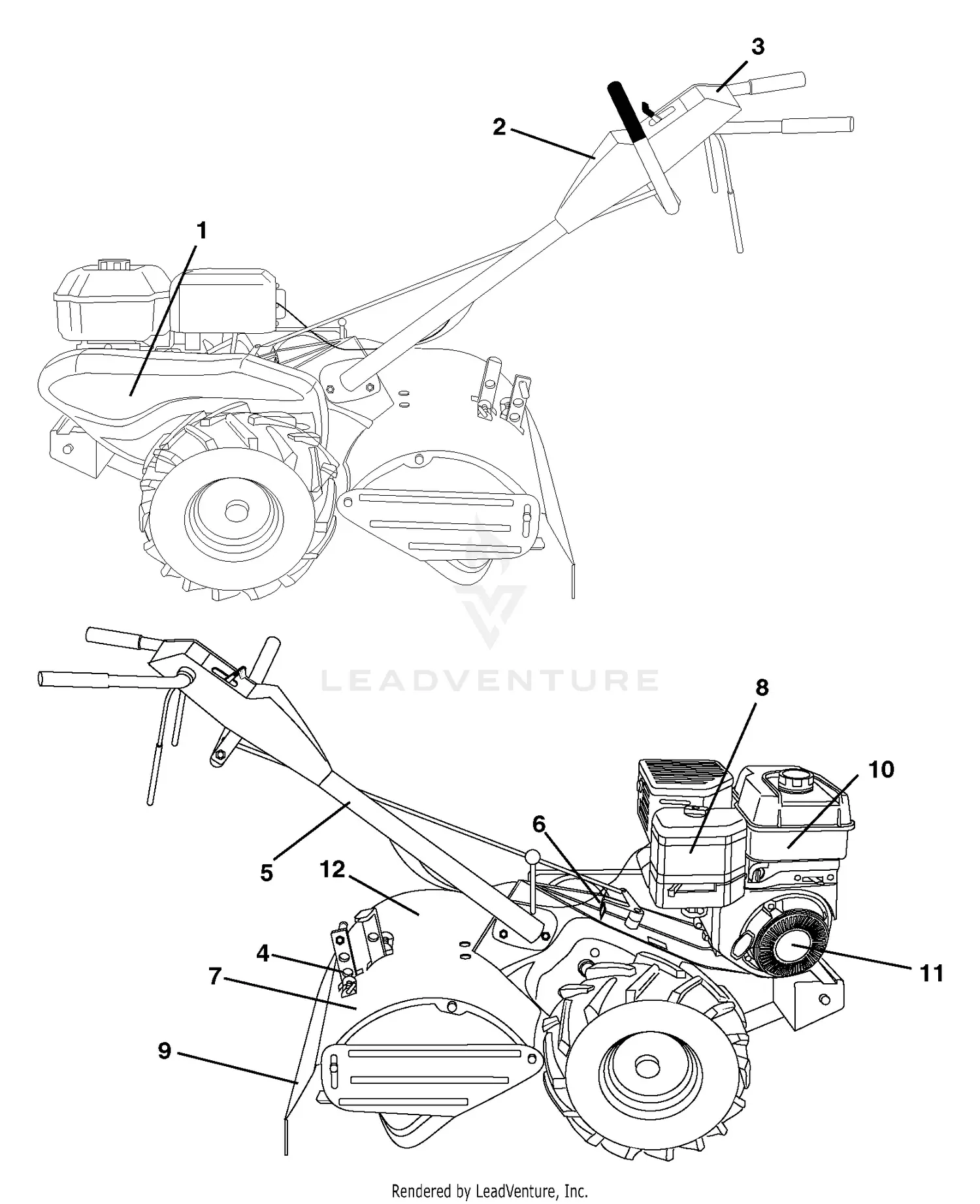 Husqvarna 700 DRT (96093000401) (2006-02) Parts Diagrams