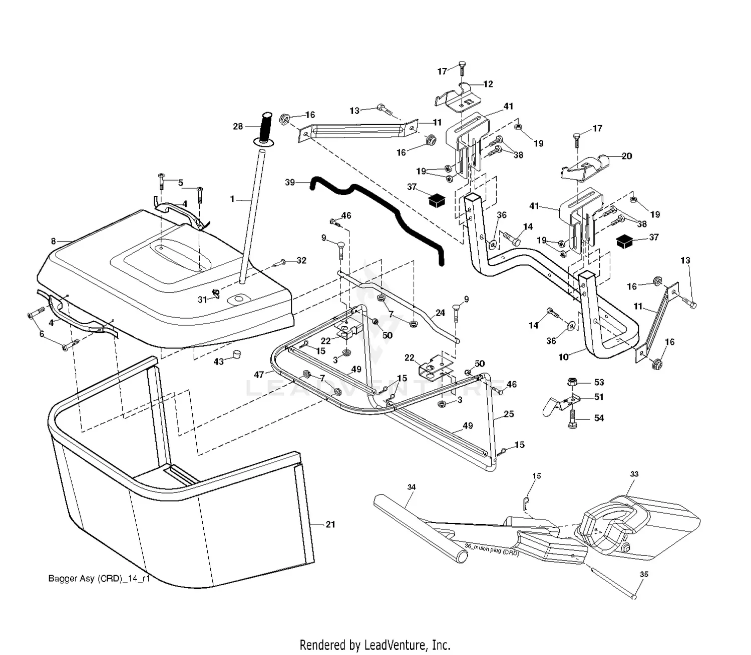 Husqvarna CT151 - 96061027500 (2010-01) Parts Diagrams
