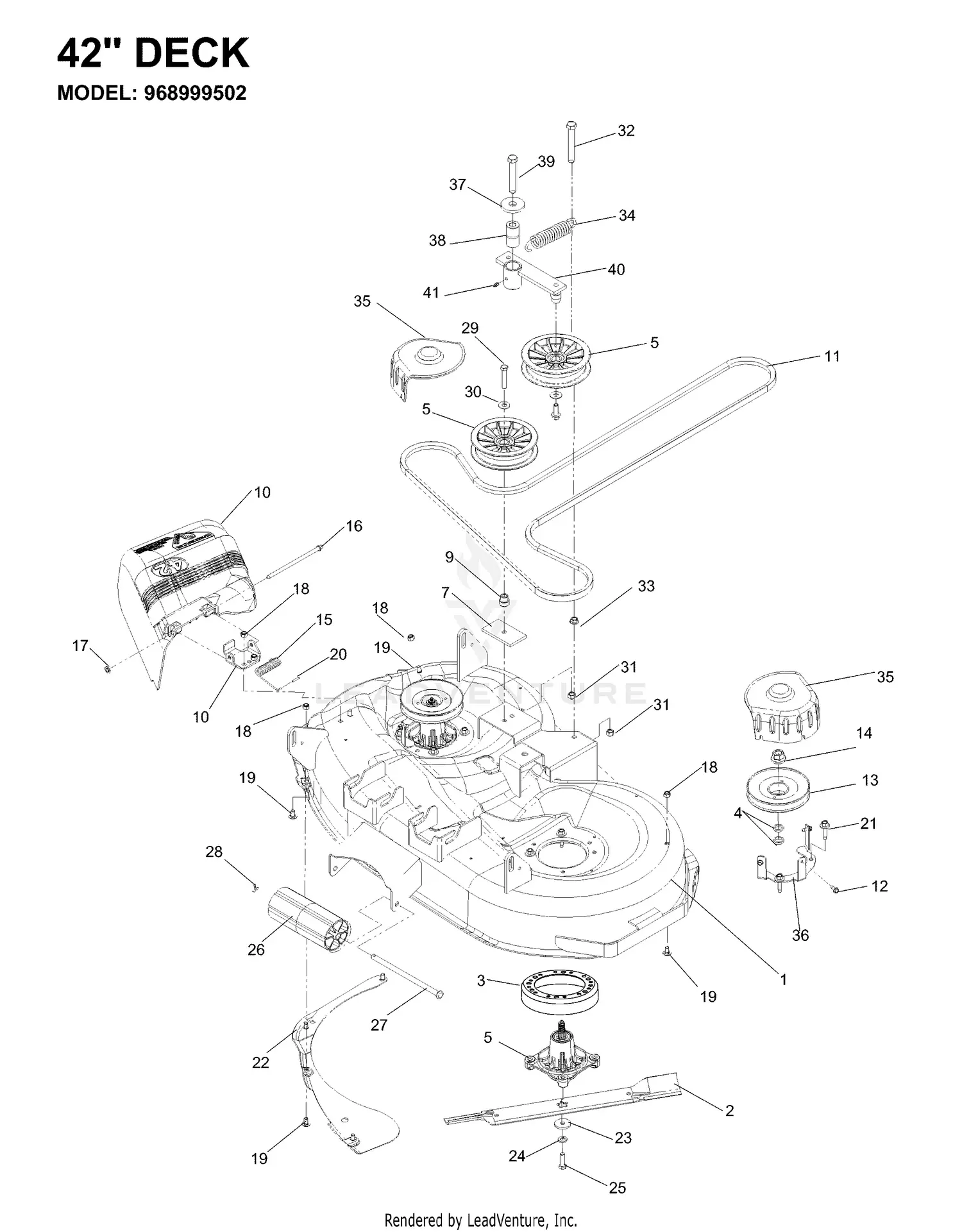 Husqvarna EZ 21 - 968999503 (2007-03) Parts Diagrams