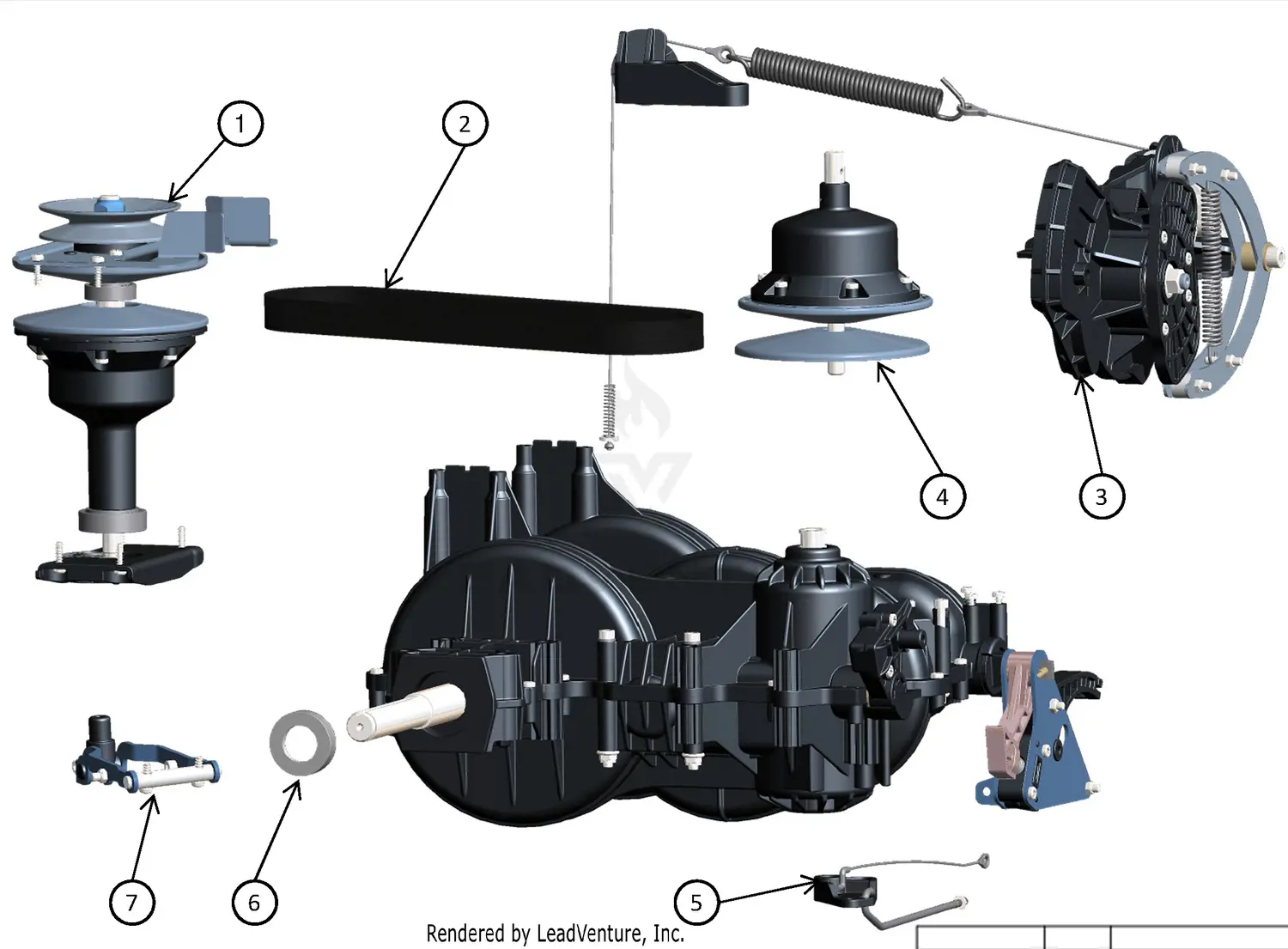 Husqvarna GENERAL TRANSMISSIONS (2014-06) Parts Diagrams