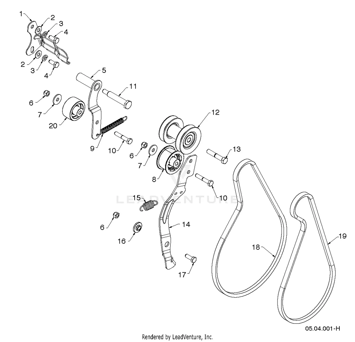 Husqvarna ST 224 - 96193009604 (2017-04) Parts Diagrams