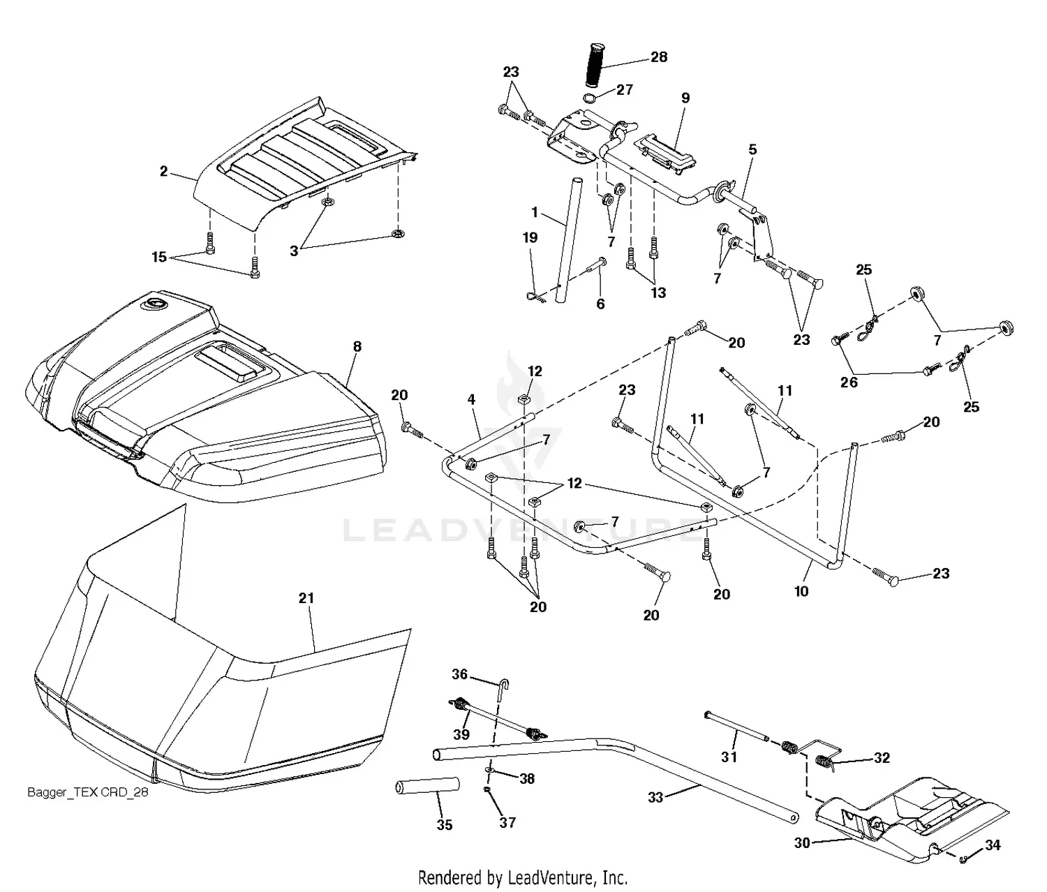 Husqvarna TC 38 - 96051013900 (2015-07) Parts Diagrams