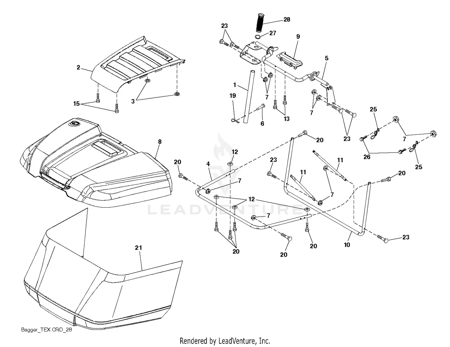 Husqvarna TC 138 - 96051012401 (2015-05) Parts Diagrams