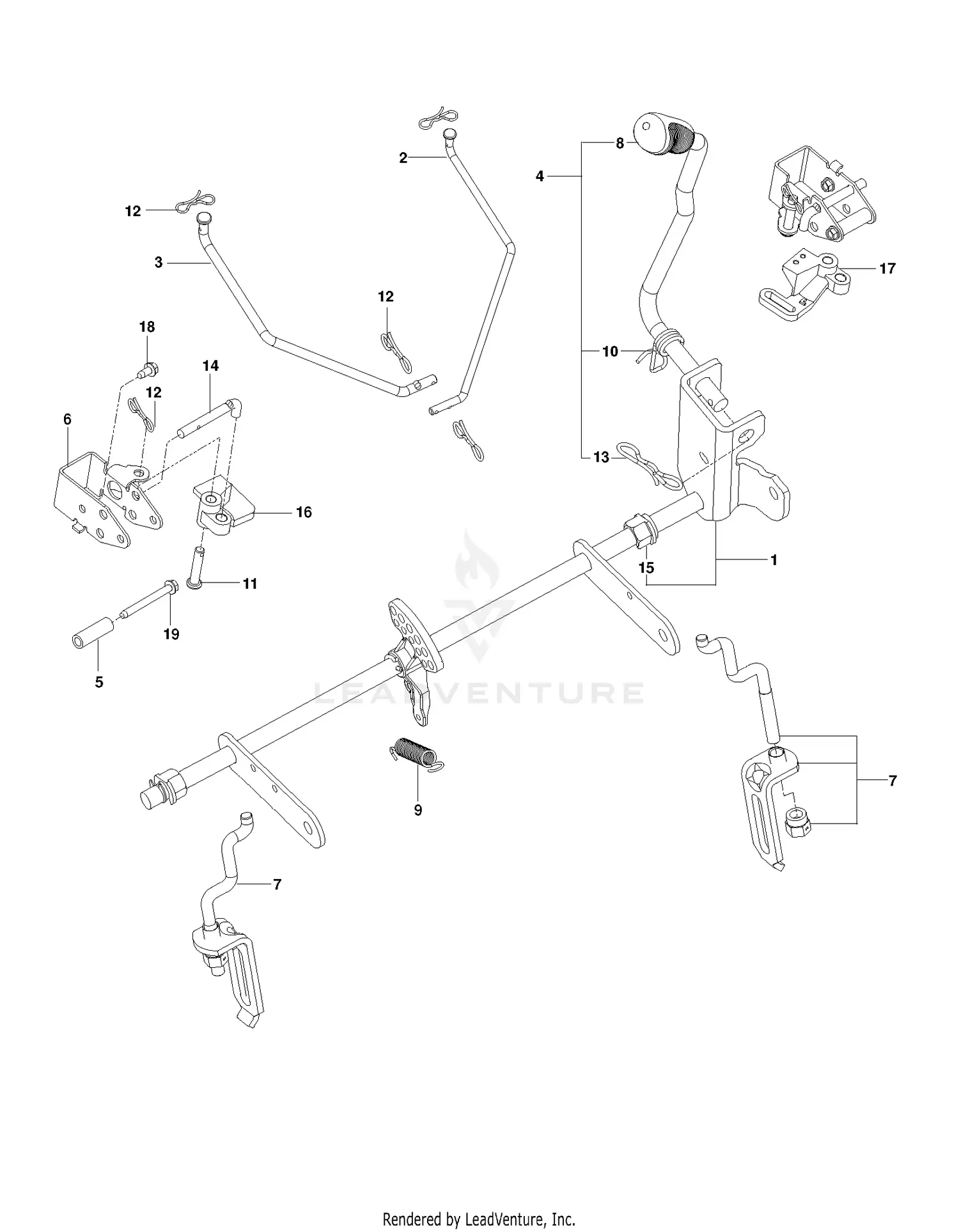 Husqvarna Z 248F - 967303601 (2015-01) Parts Diagrams