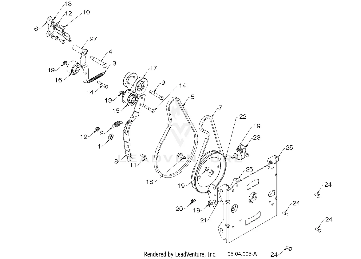 Husqvarna ST 224P - 96193012203 (2018-04) Parts Diagrams