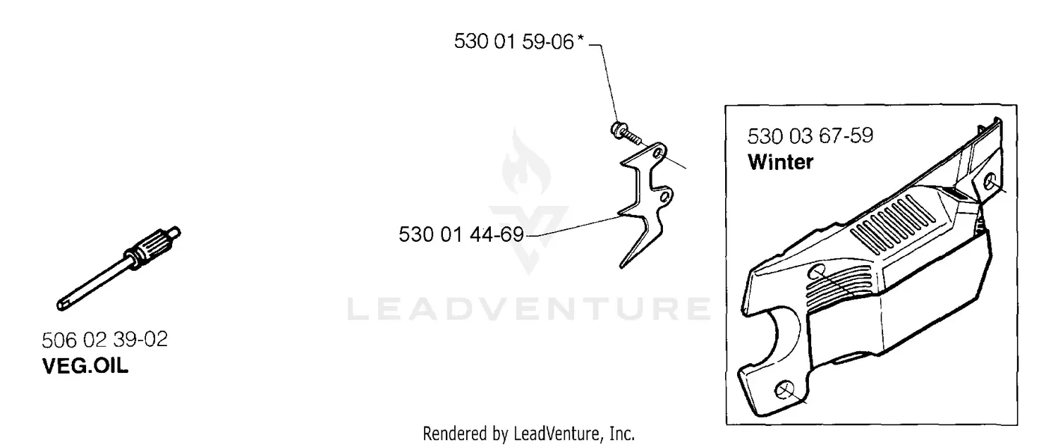 Husqvarna 136 (1998-09) Parts Diagrams