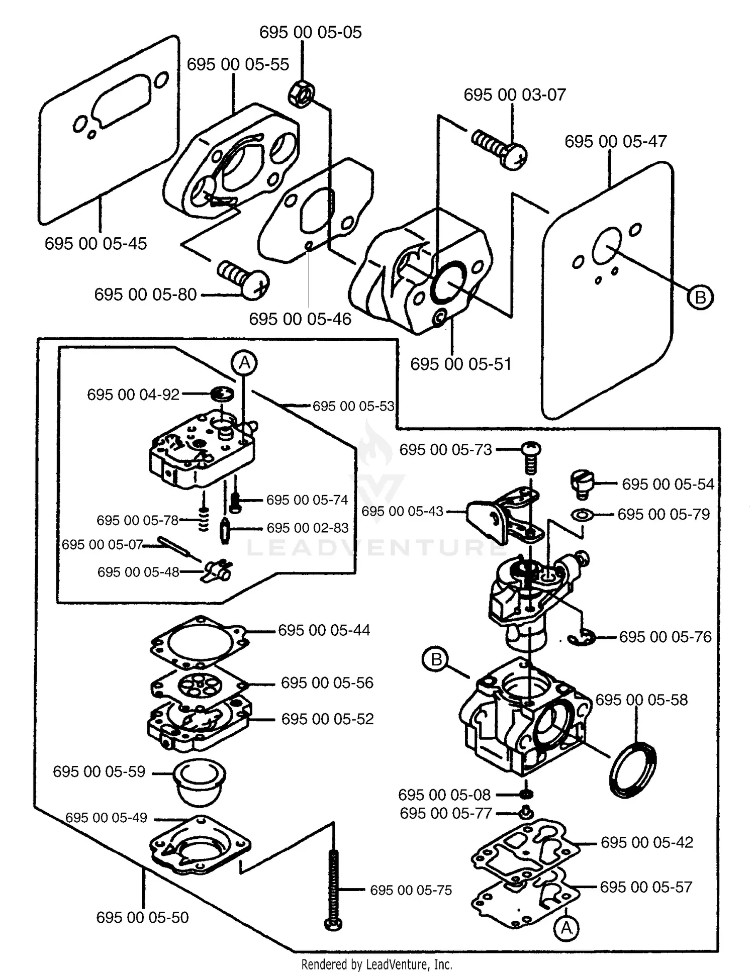 Husqvarna 145 BF (1997-07) Parts Diagrams