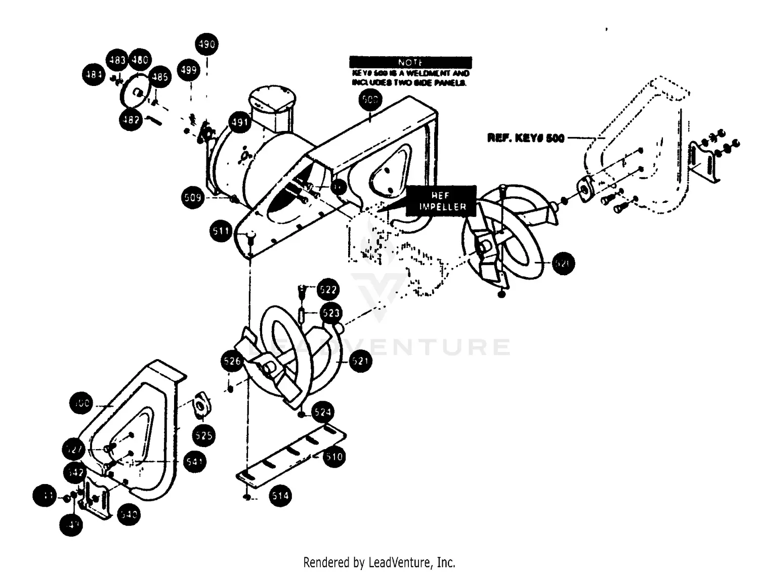Husqvarna ST 927 E (1998-01) Parts Diagrams