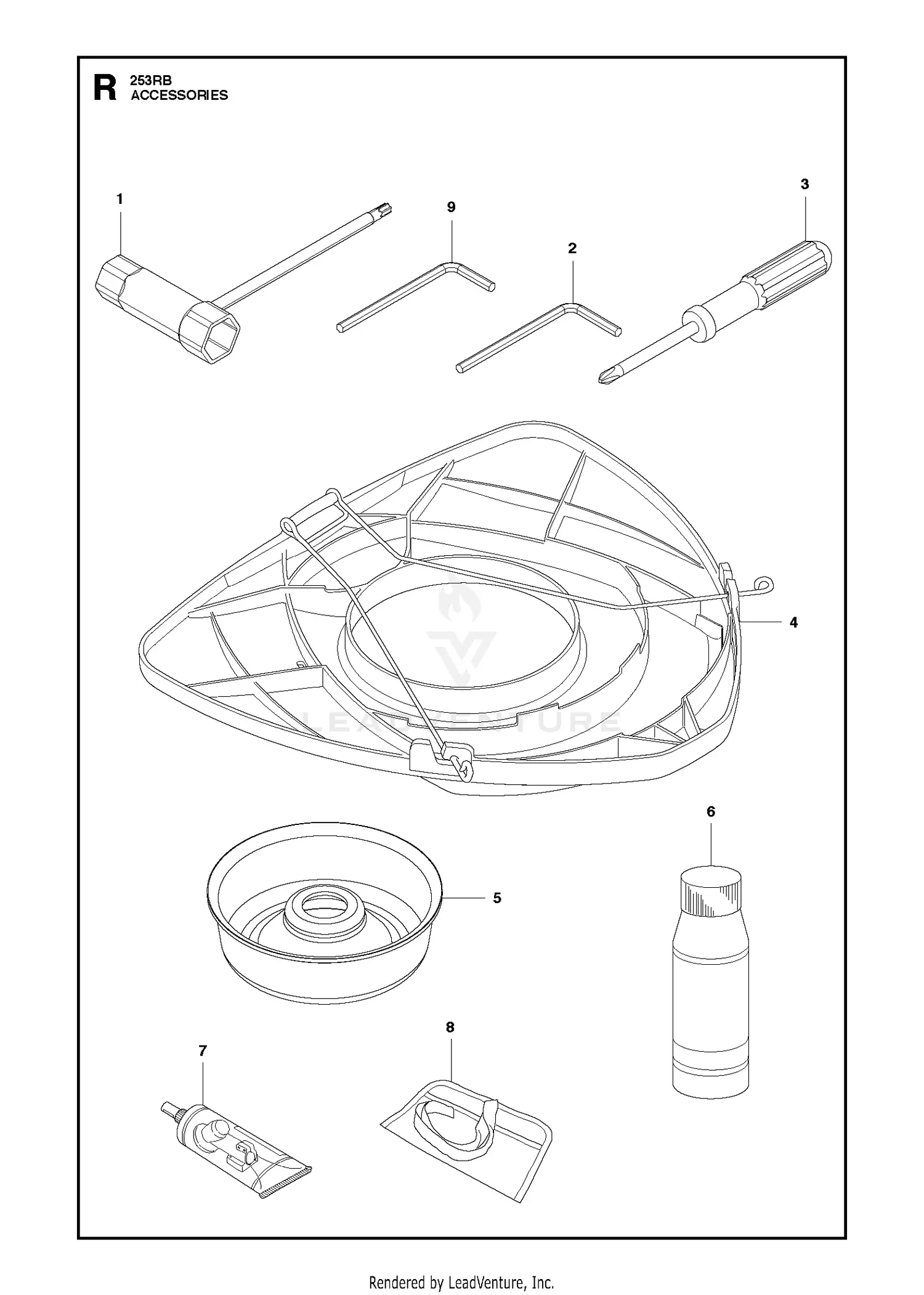 Husqvarna 253 RB (20182200001-Current) Parts Diagrams