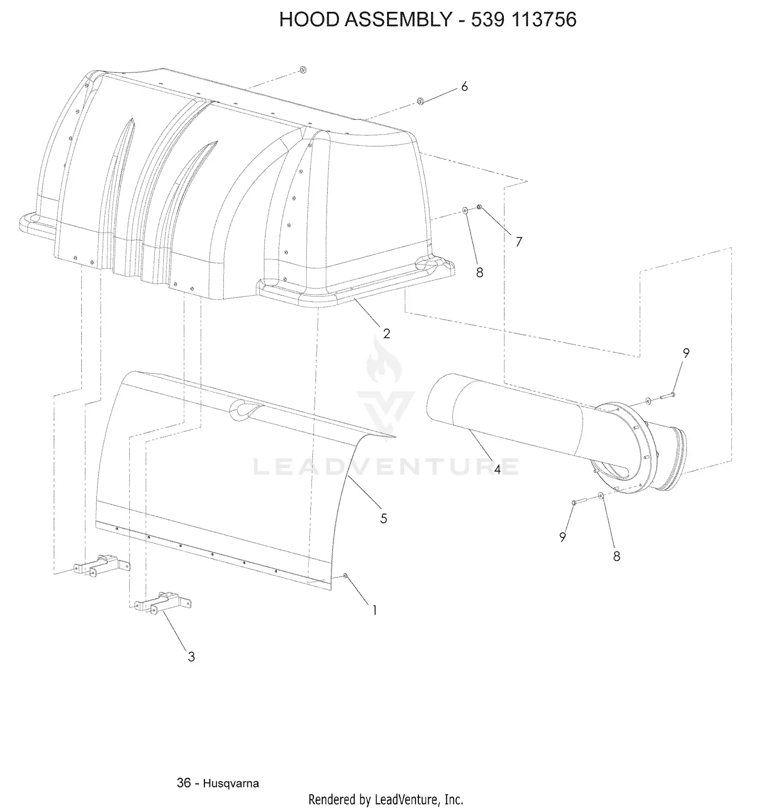 Husqvarna LZF 5227 (966956701) (2008-06) Parts Diagrams