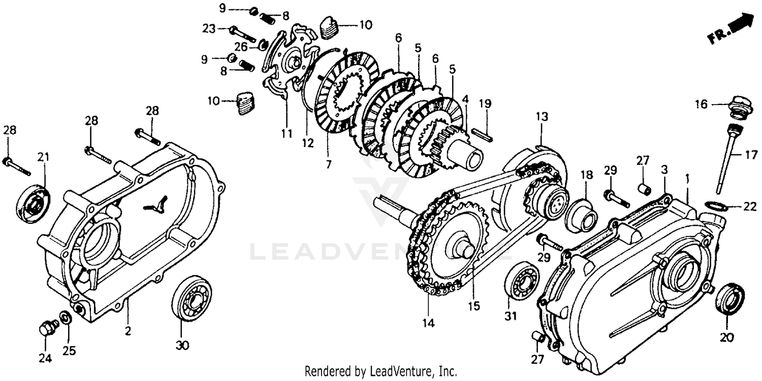 Honda G300 SB7 ENGINE, JPN, VIN# G300-1000001 TO G300- 1457696 Parts ...