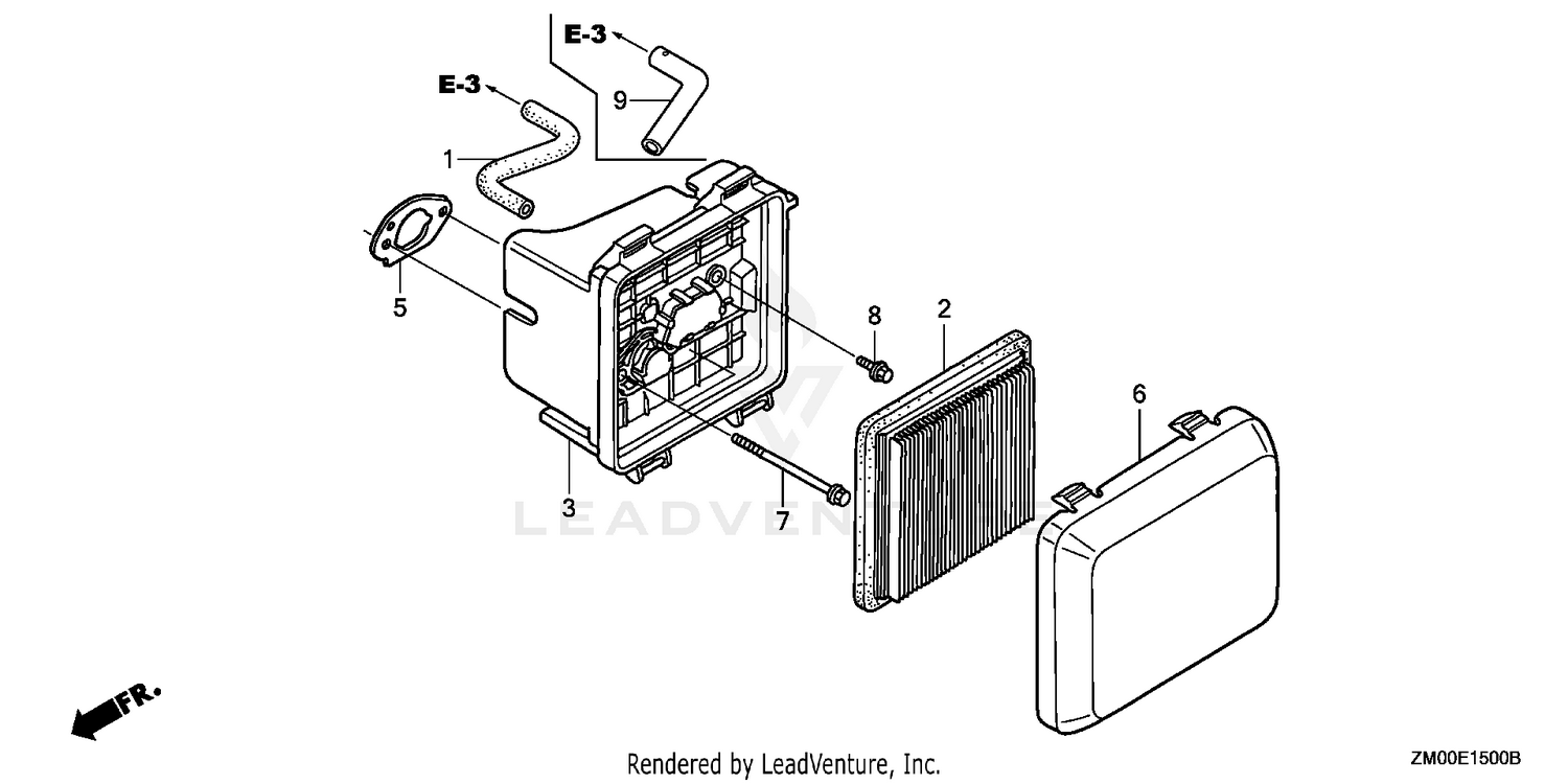 Honda GCV160LA0 A7H1 ENGINE, USA, VIN# GJARA-1000001 TO GJARA-9999999 ...