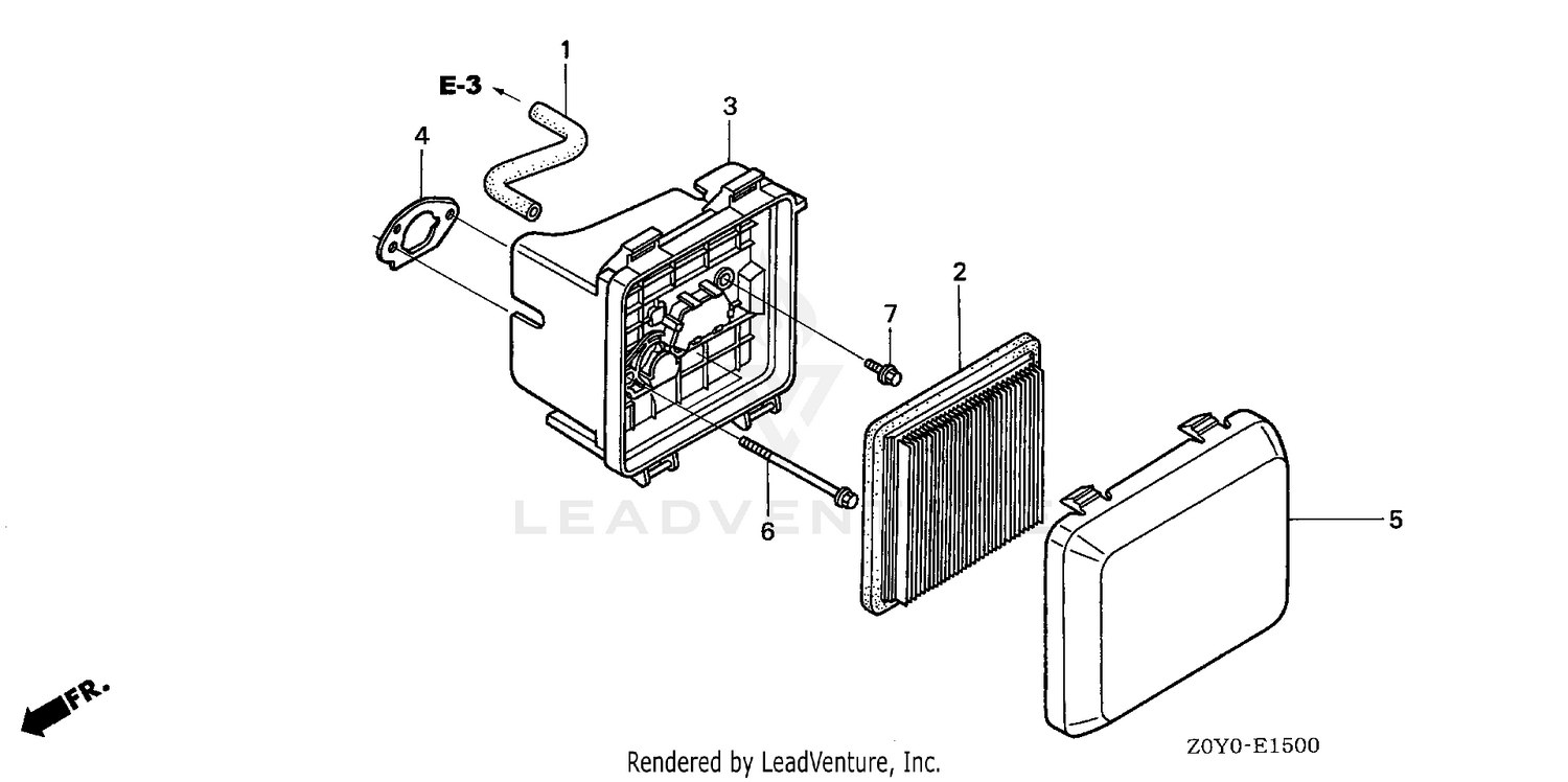Honda GCV190A R1A ENGINE, USA, VIN# GJAAA-8000001 TO GJAAA-9999999 ...