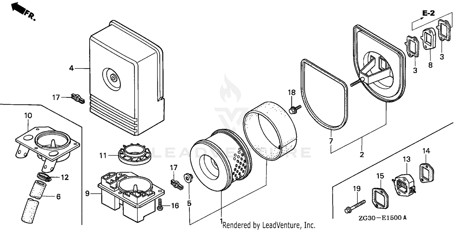 Honda GD410 VAAE ENGINE, JPN, VIN# GPA-1000001 TO GPA-1021879 Parts ...