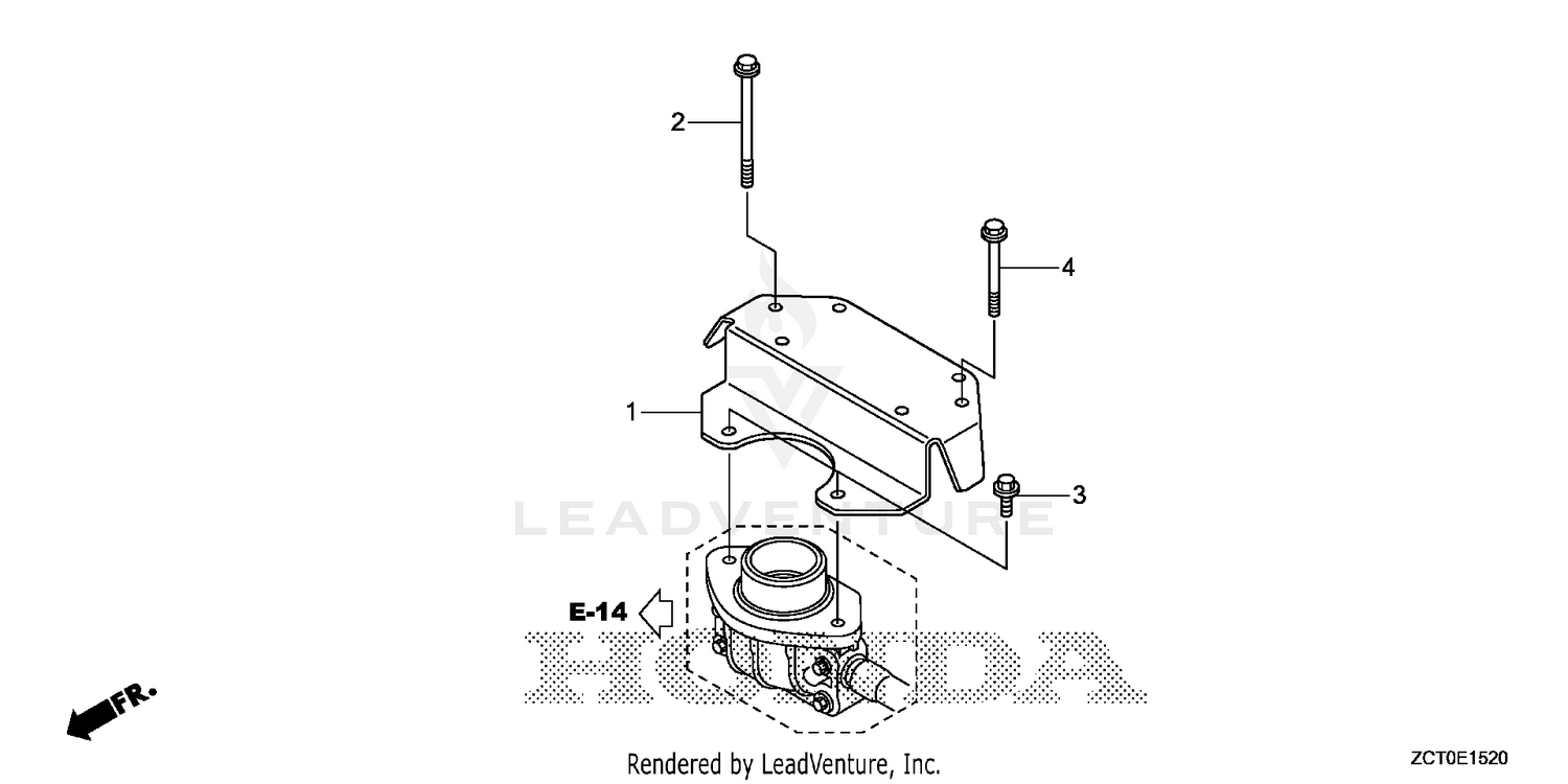 Honda GXV630RH TAF2 ENGINE, CHN, VIN# GJACH-1000001 TO GJACH-1999999 ...