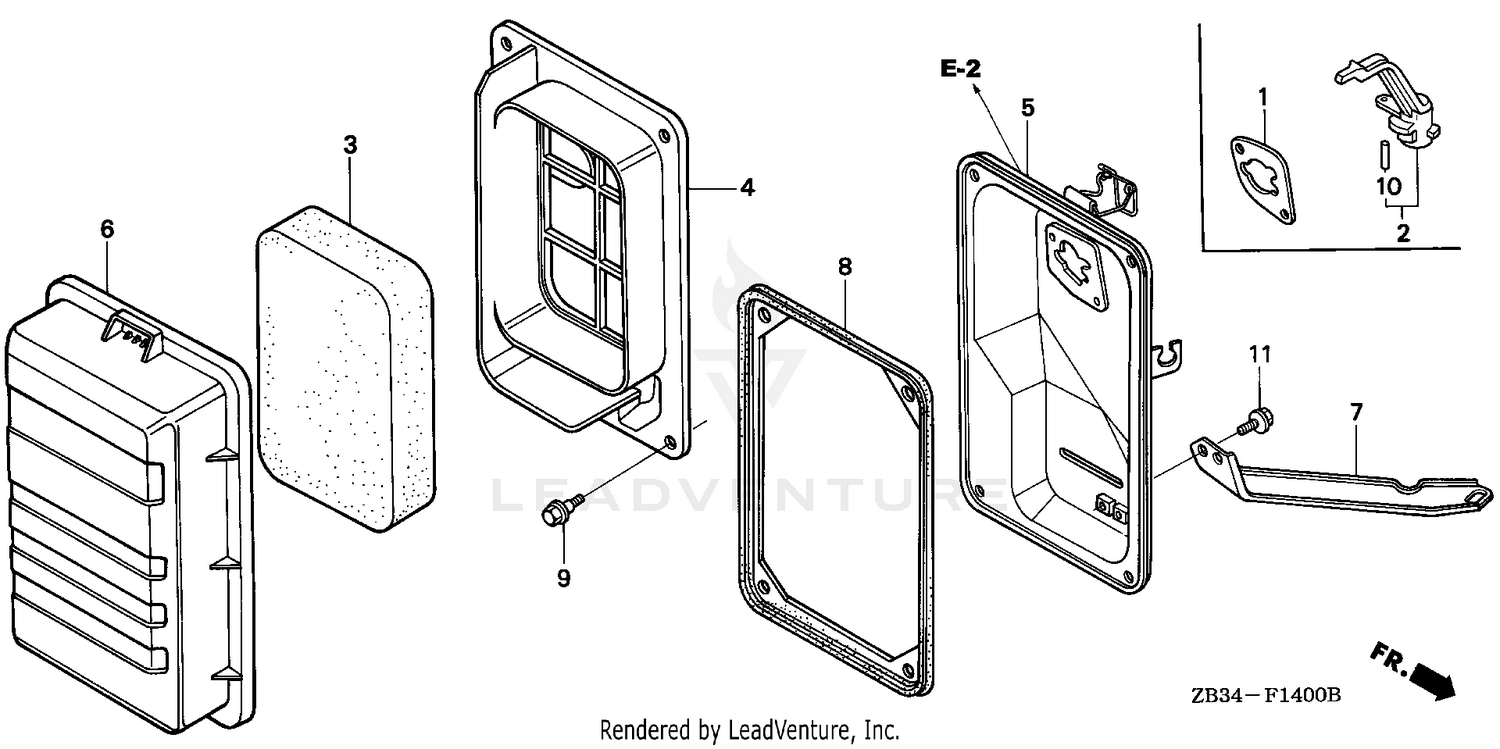 Honda EB2200X A GENERATOR, JPN, VIN# GX140-1000001 TO GX140-3263982 ...